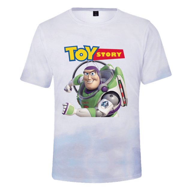 Toy Story Cute Cartoon T-Shirt Cartoon Printed Toy Story Tops Birthday ...