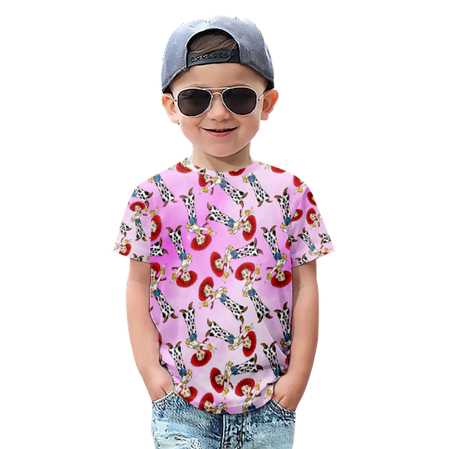 Toy Story Cute Kids' T-Shirt Fashion Pattern Toy Story Shirts Birthday ...