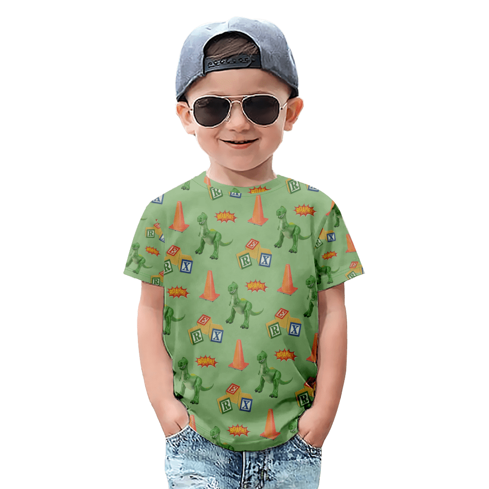 Toy Story Cute The Children's T Shirts Cool Short-Sleeve Toy Story Tee ...
