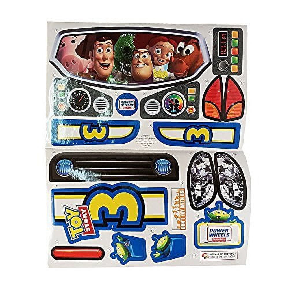 Toy Story Decal Sheet V3298-0310, Toy Story3 Sticker/Decal Sheet V3298 ...