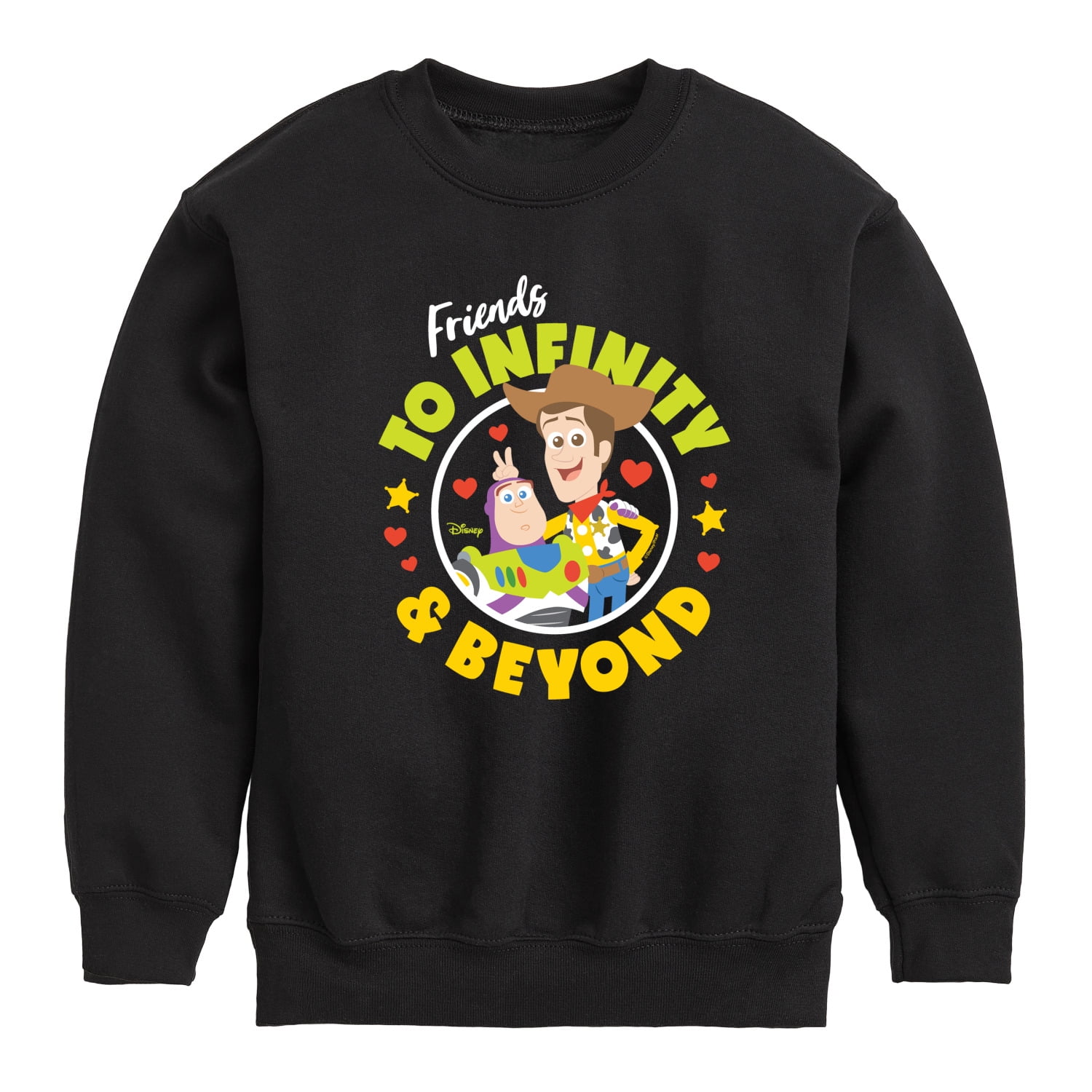Toy Story - Friends To Infinity - Toddler And Youth Crewneck Fleece ...