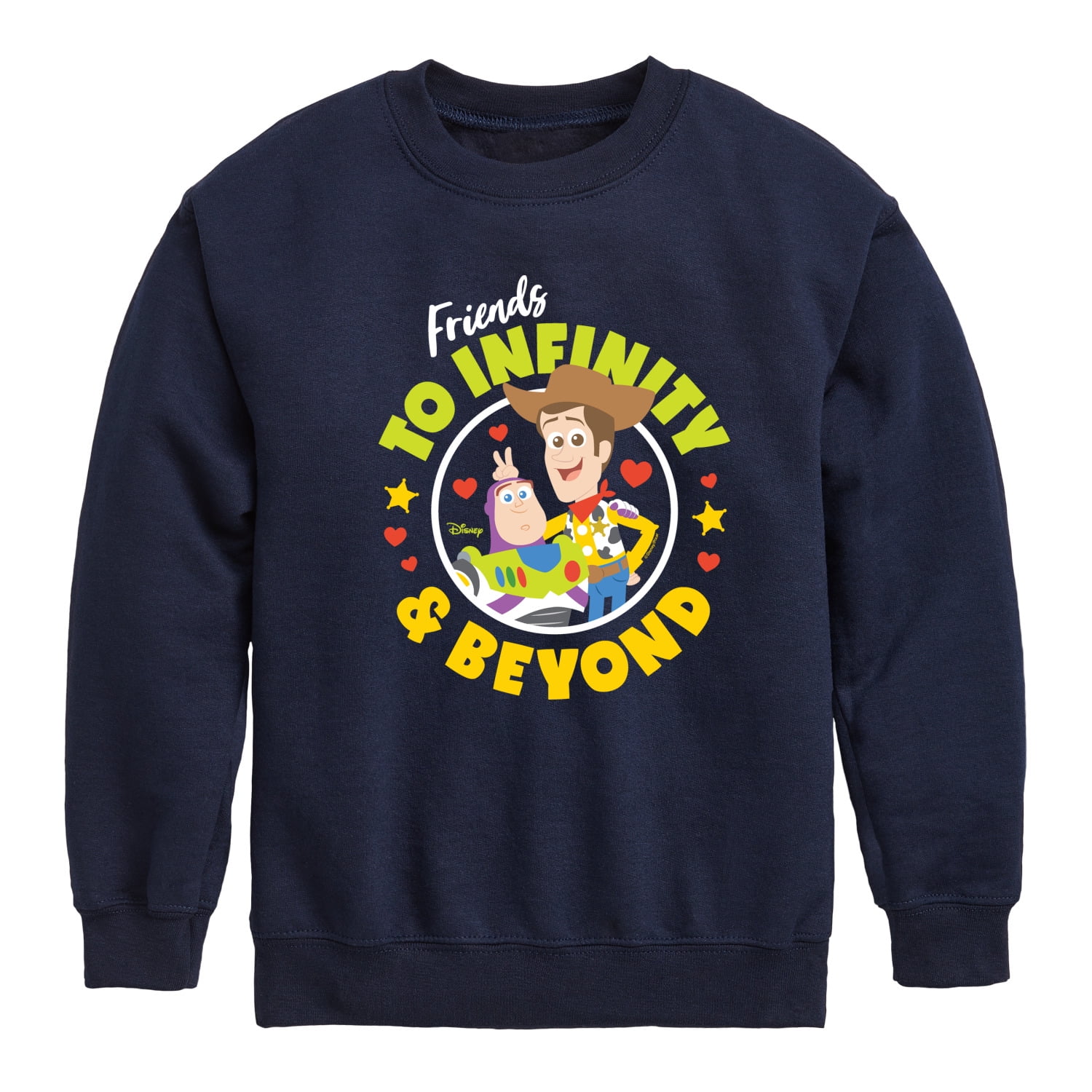 Toy Story - Friends To Infinity - Toddler And Youth Crewneck Fleece ...