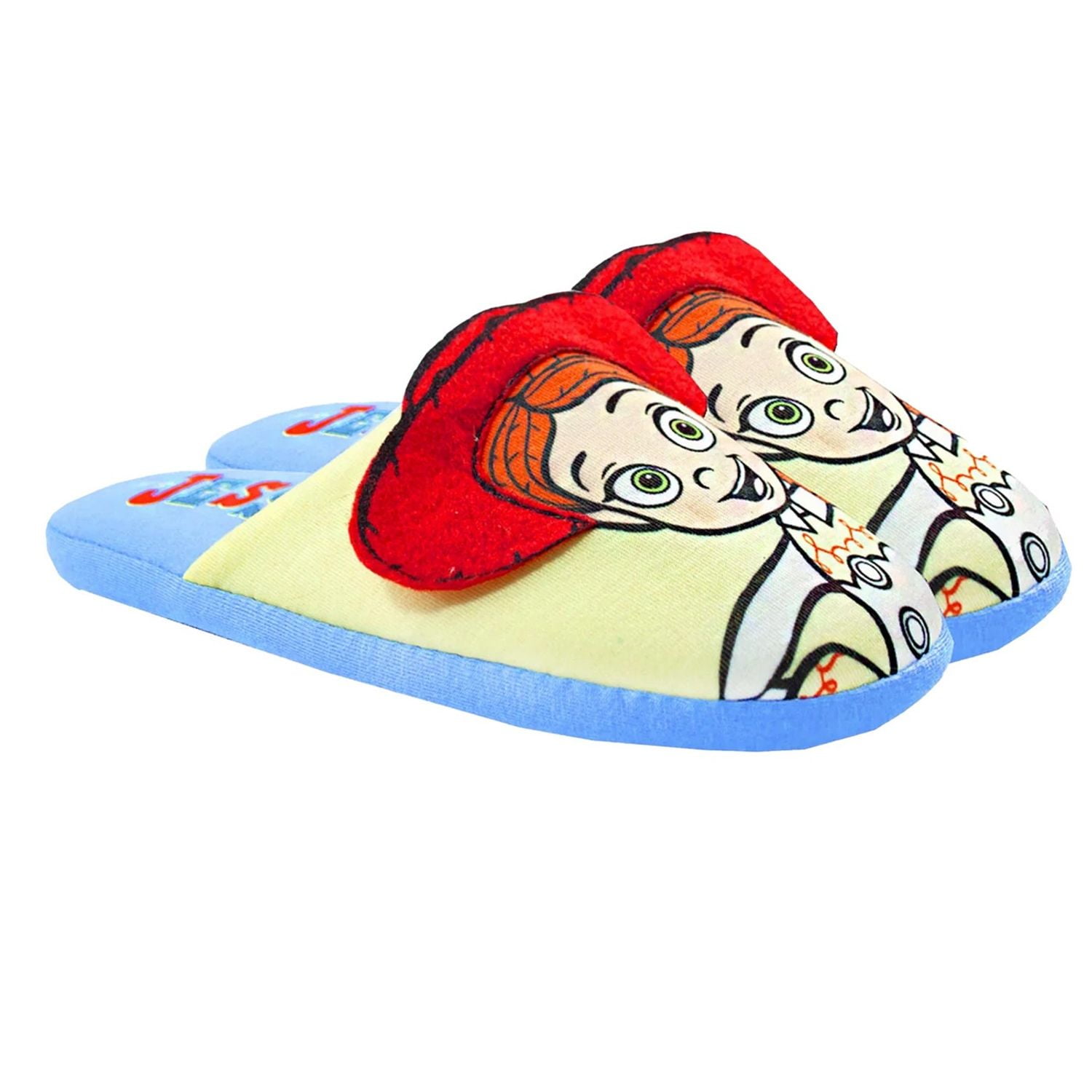 Toy Story Girls Jessie 3D Slippers - Walmart.com