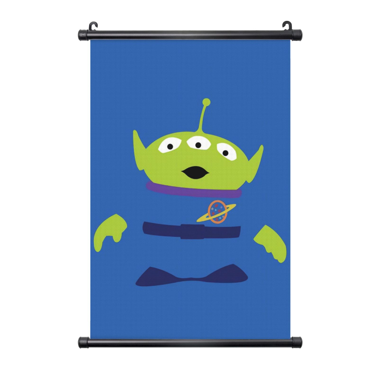 Toy Story Hanging Poster Plastic Shaft Canvas Wall Hanging Banner Wall ...