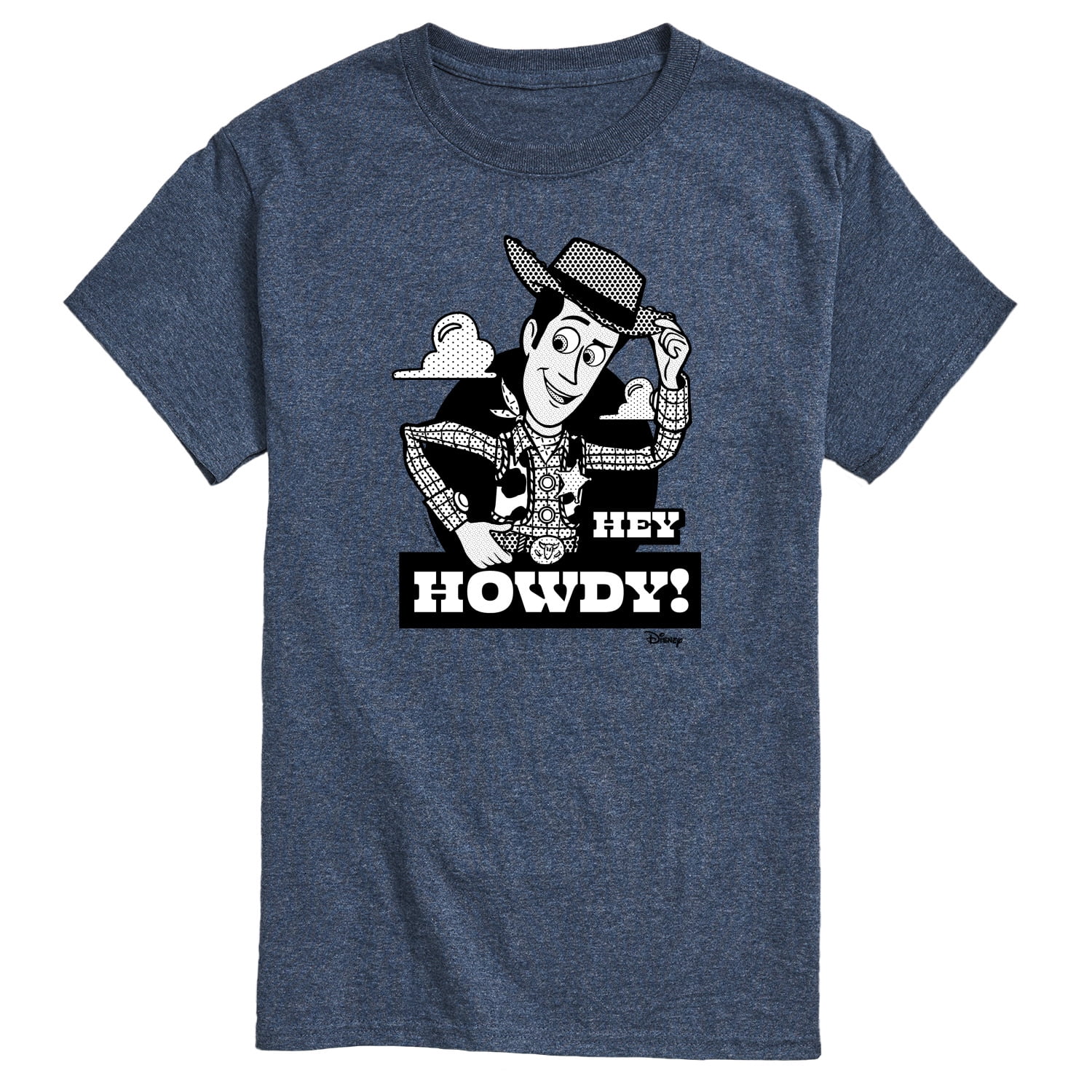 Toy Story - Hey Howdy - Men's Short Sleeve Graphic T-Shirt - Walmart.com