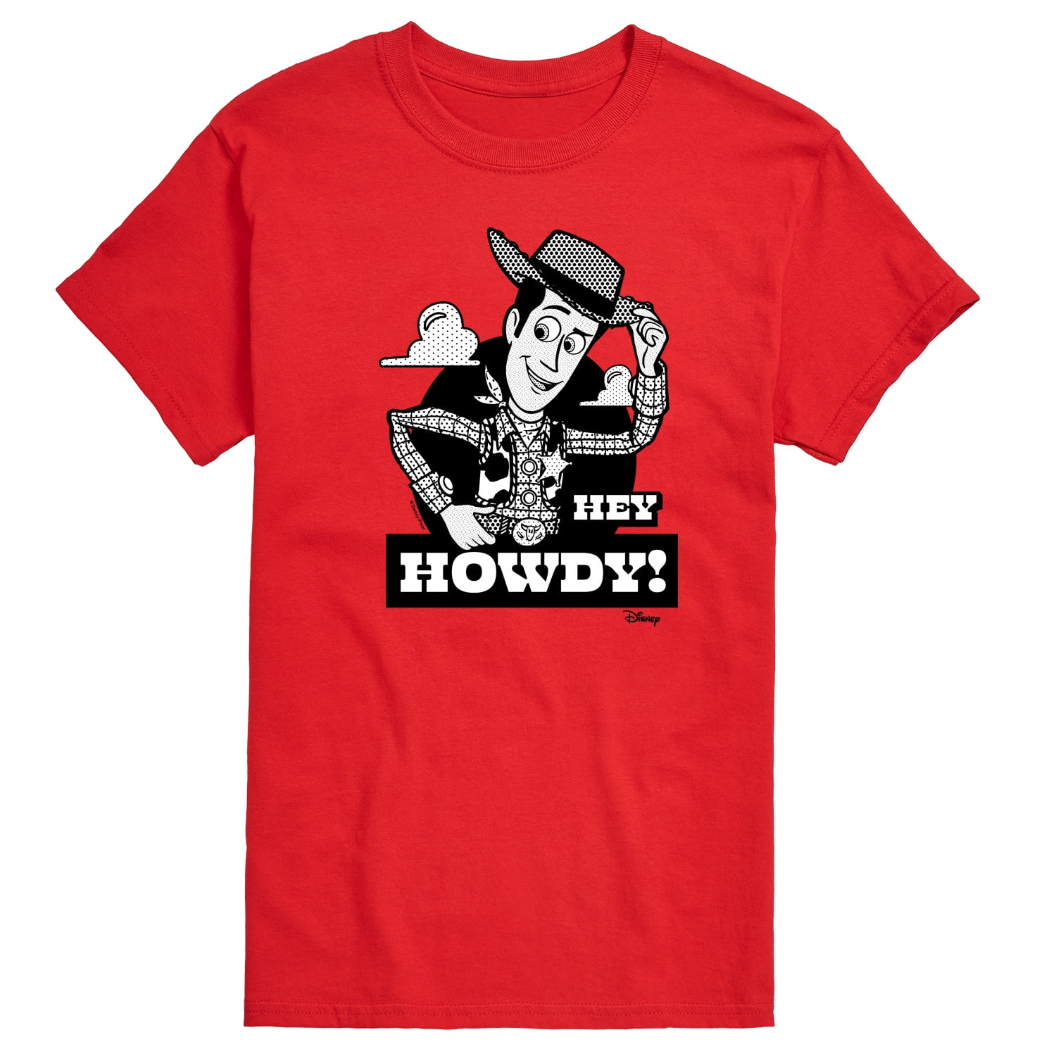 Toy Story - Hey Howdy - Men's Short Sleeve Graphic T-Shirt - Walmart.com