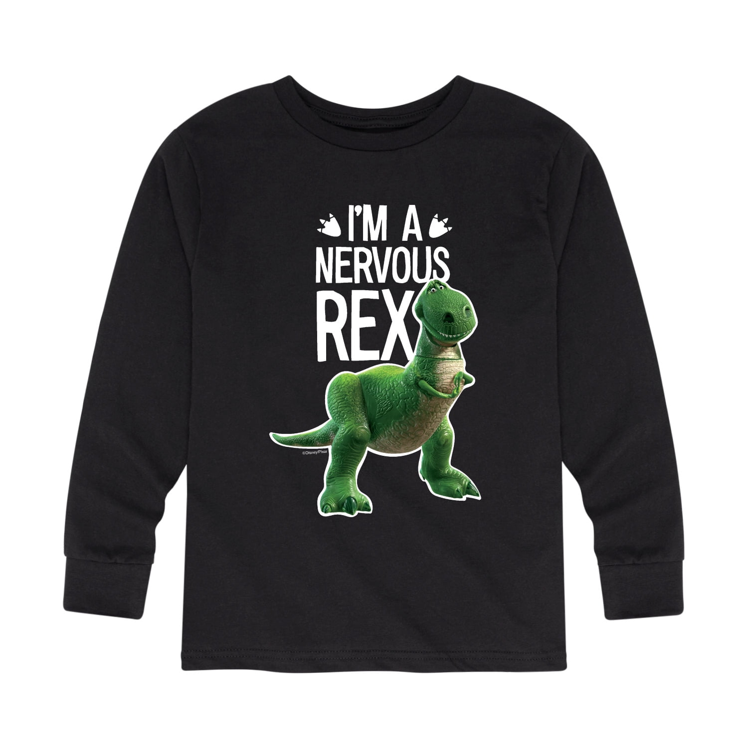 Toy Story - I'm Nervous Rex - Toddler And Youth Long Sleeve Graphic T ...