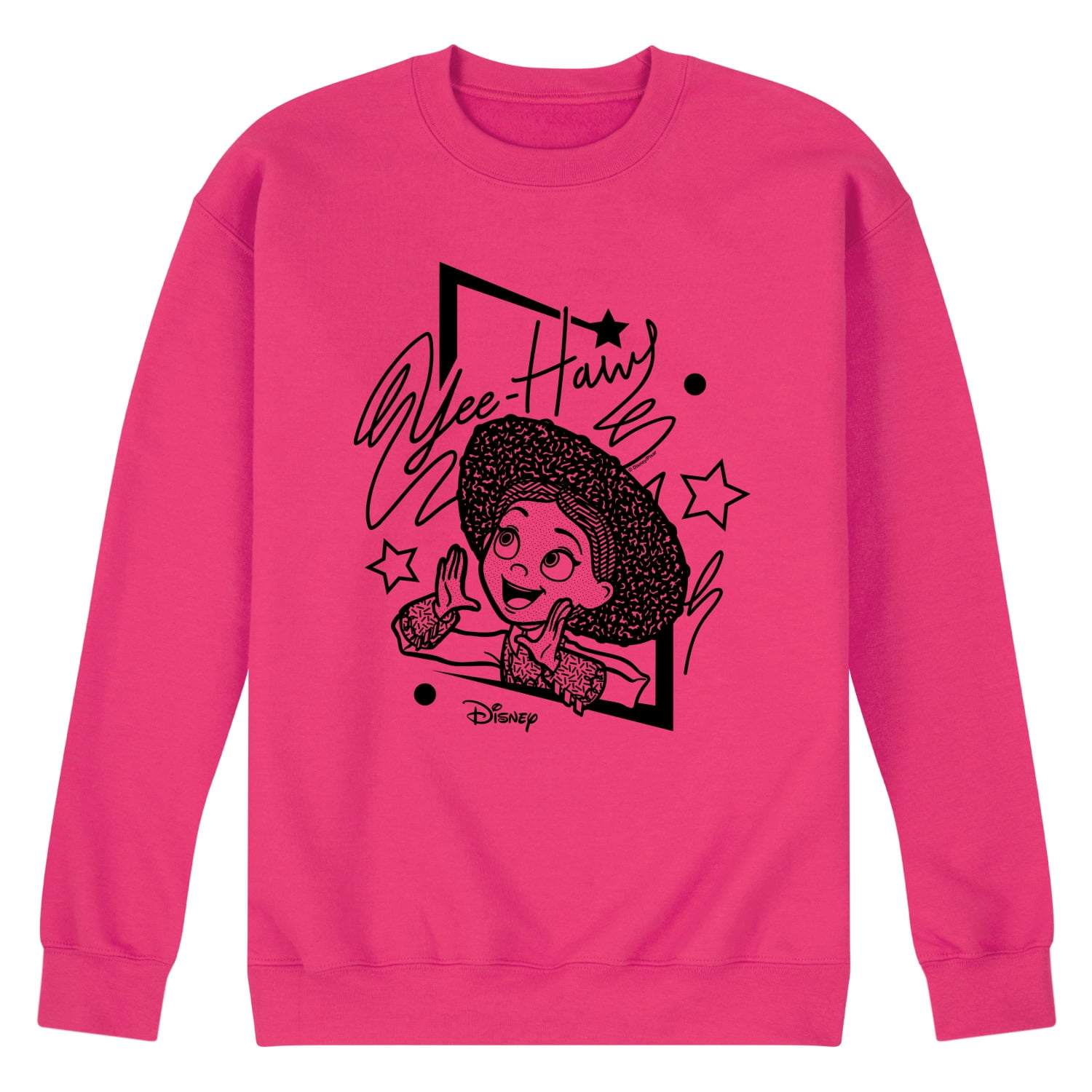 Toy Story - Jesse Yeehaw - Men's Crew Neck Fleece Pullover - Walmart.com