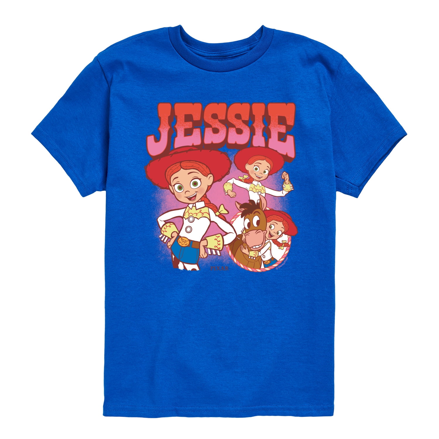 Toy Story - Jessie Toy Story Bootleg - Youth Boys Short Sleeve Graphic ...