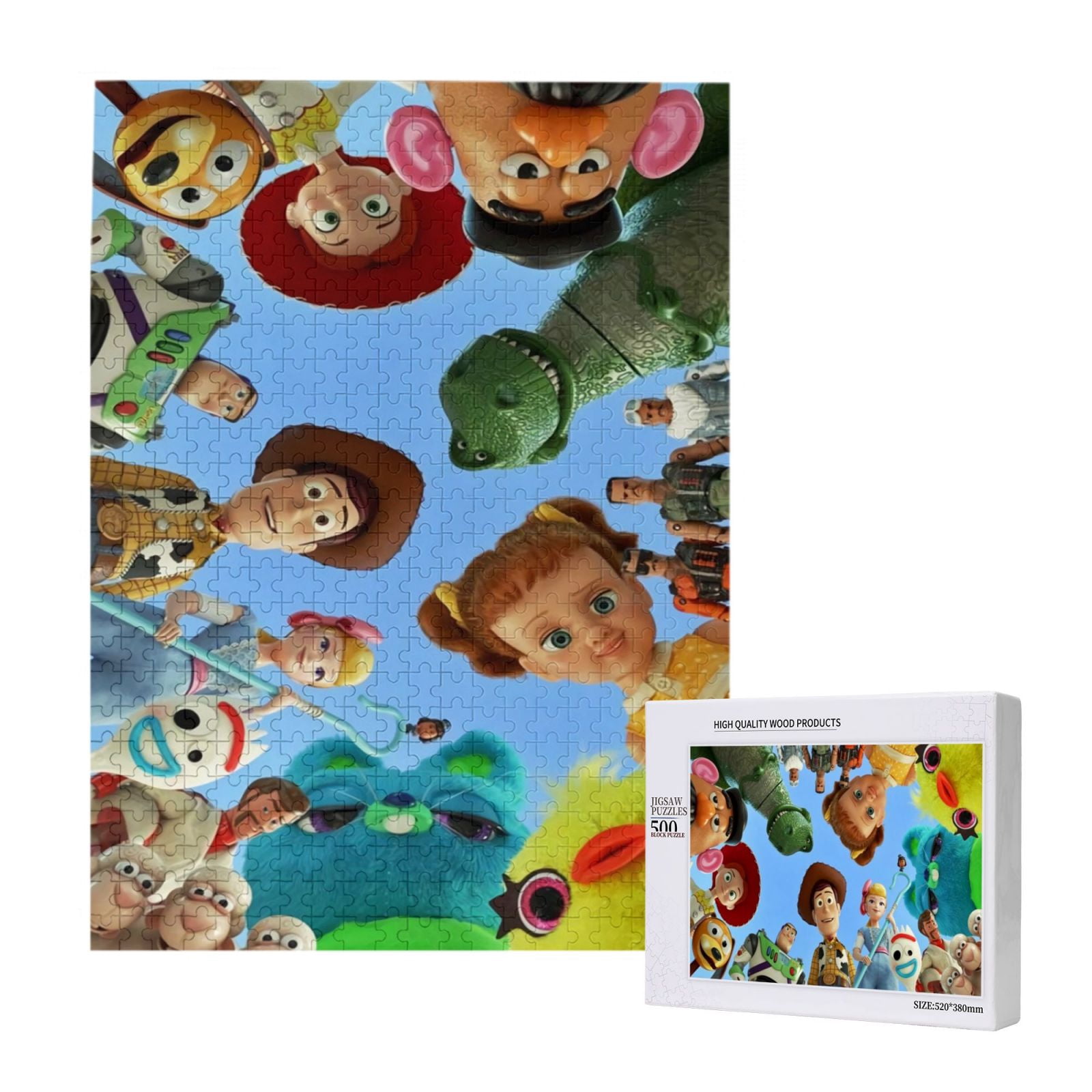 Toy Story Jigsaw Puzzle 300 500 1000 Piece Colorful Puzzles Gifts for ...
