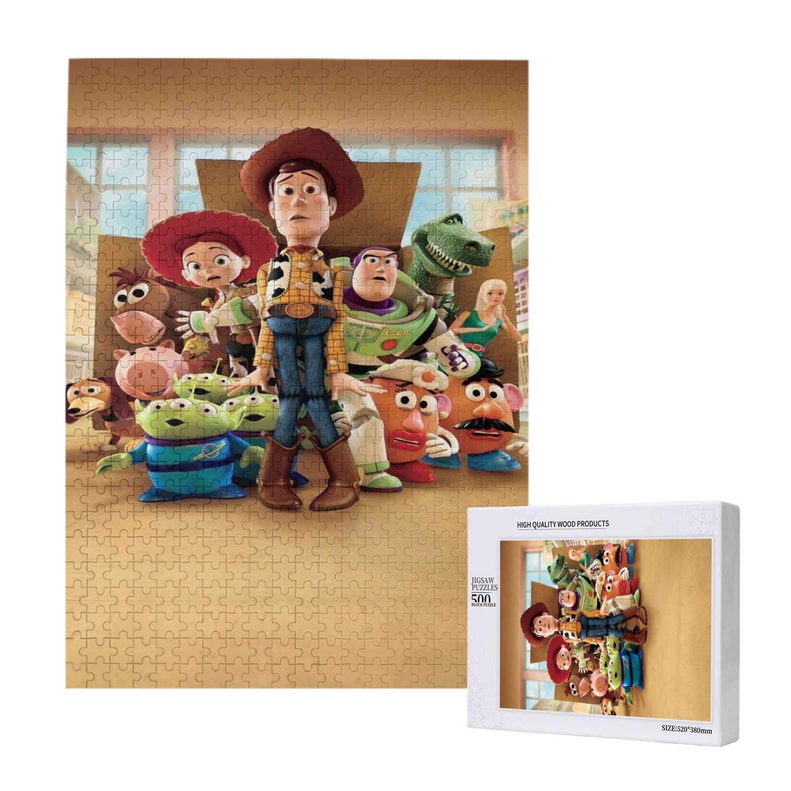 Toy Story Jigsaw Puzzle Interactive Brain Teaser Board Game for Adults ...