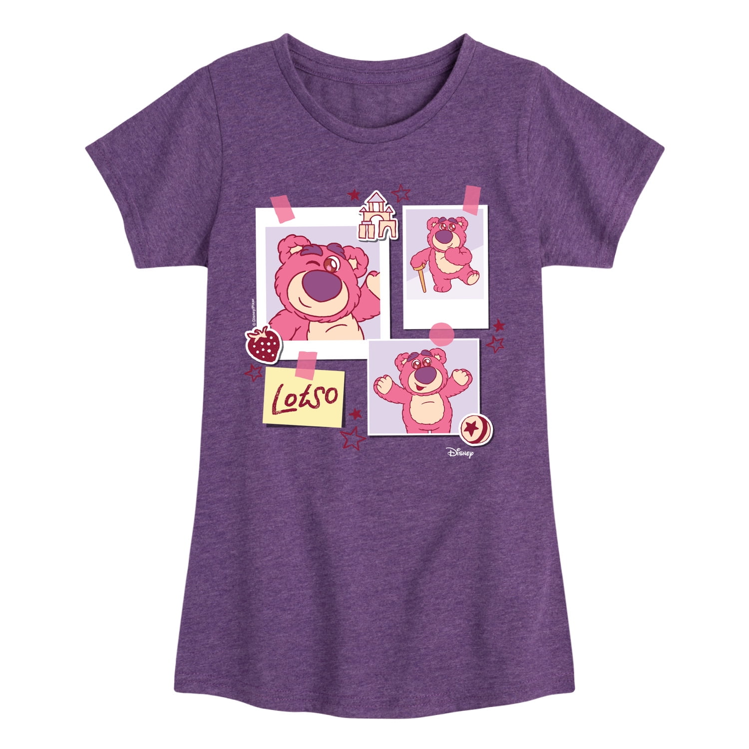 Toy Story - Latso - Toddler & Youth Girls Short Sleeve Graphic T-Shirt ...