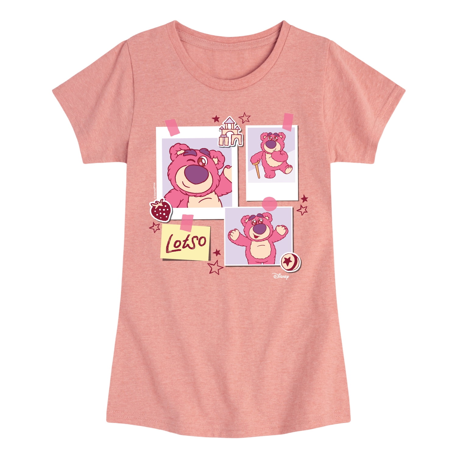 Toy Story - Latso - Toddler & Youth Girls Short Sleeve Graphic T-Shirt ...