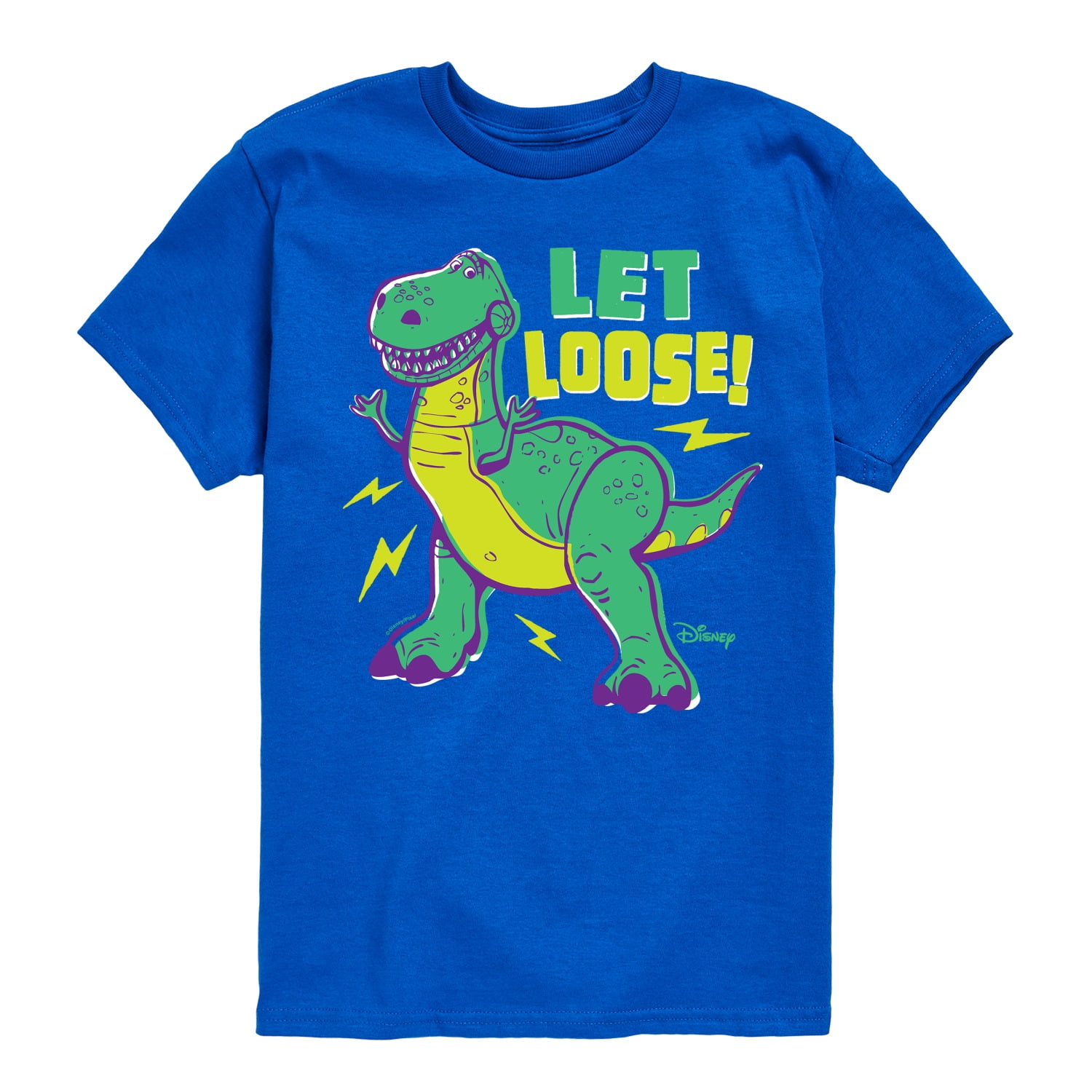 Toy Story - Let Loose - Toddler & Youth Short Sleeve Graphic T-Shirt ...