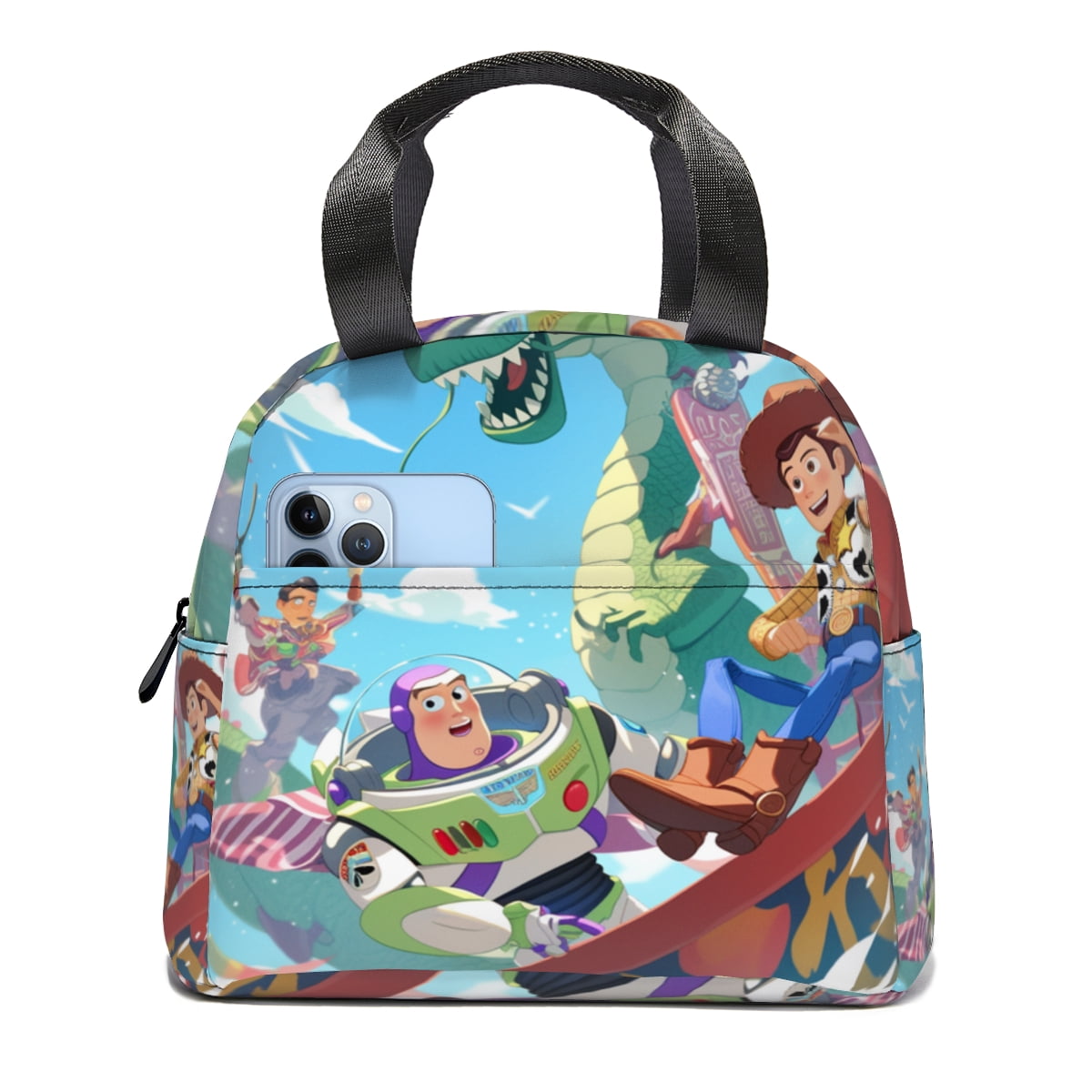 Toy Story Lunch Bag Insulated Lunch Box Unisex Reusable Lunchbox ...