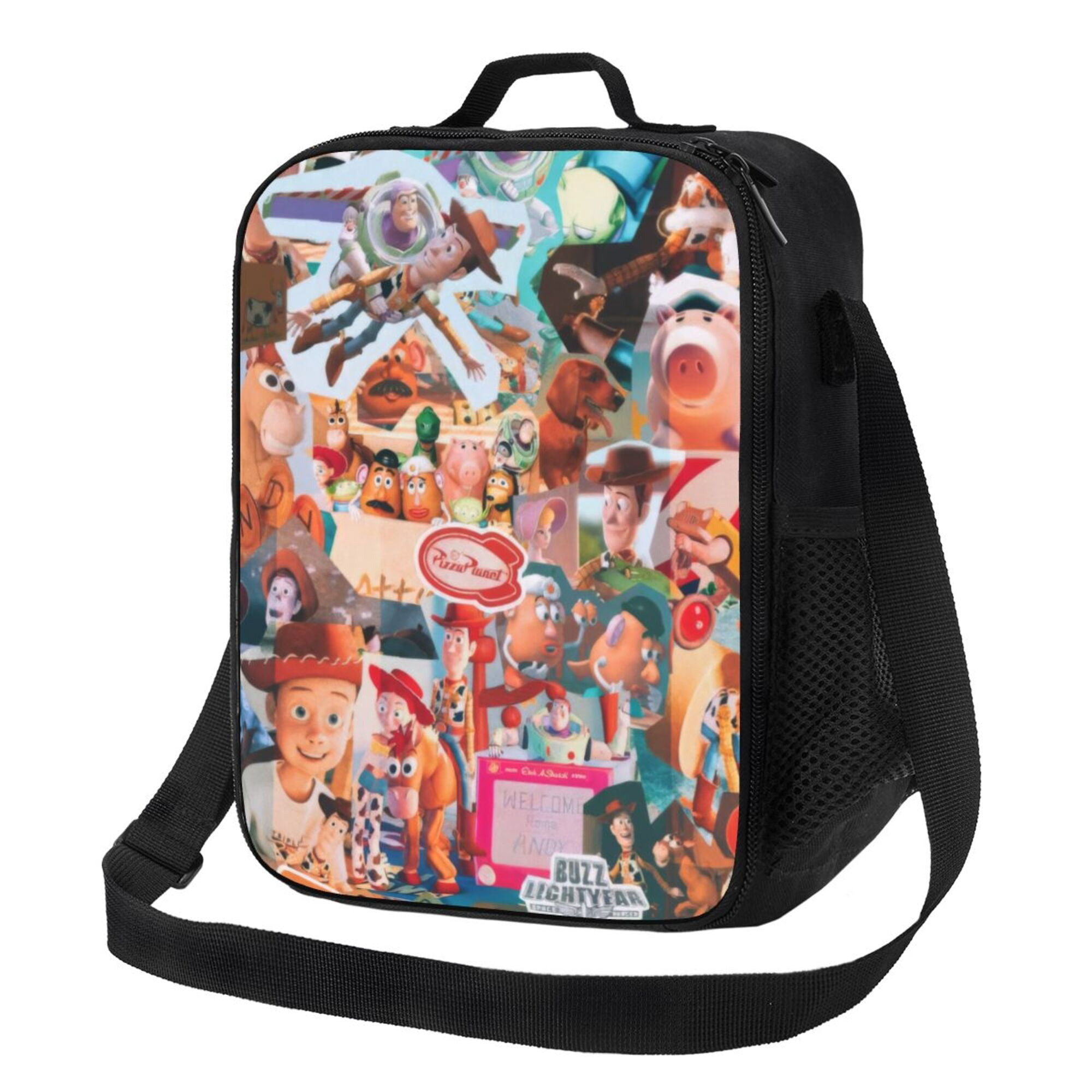 Toy Story Lunch Bag, Insulated Shoulder Lunch Box Reusable Portable ...