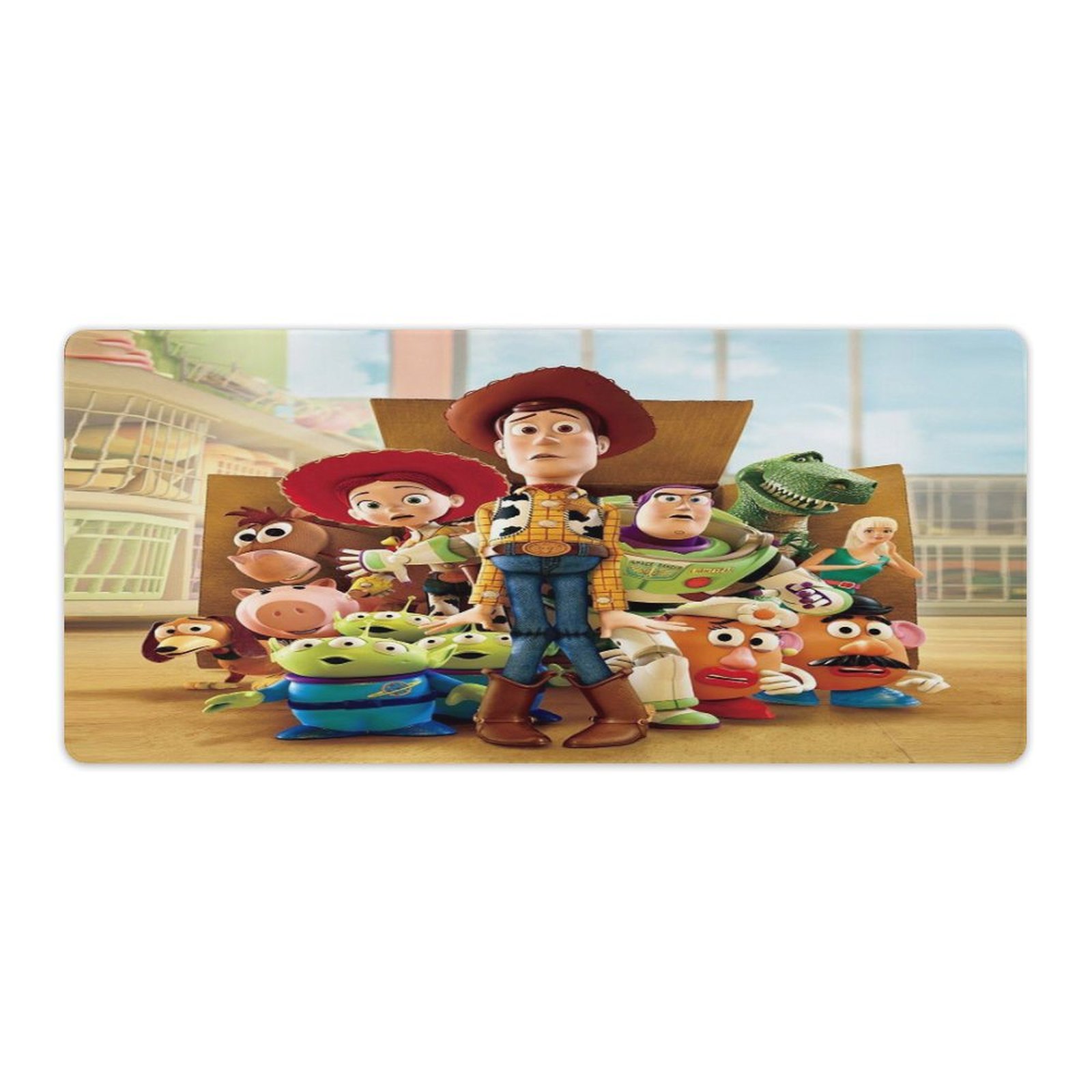 Toy Stor Mouse Pad with Stitched Edge Desk Mat Keyboard Pad for Laptop ...