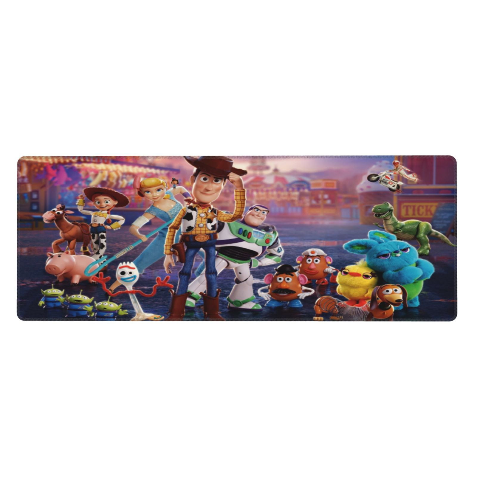 Toy Stor Mouse Pad with Stitched Edge Desk Mat Keyboard Pad for Laptop ...