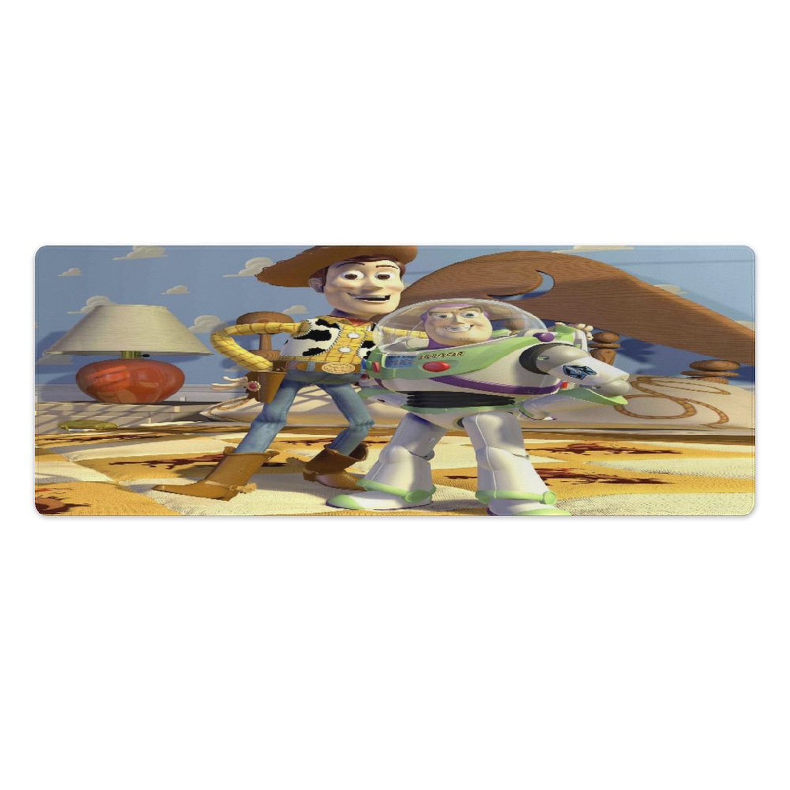 Toy Stor Mouse Pad with Stitched Edge Desk Mat Keyboard Pad for Laptop ...