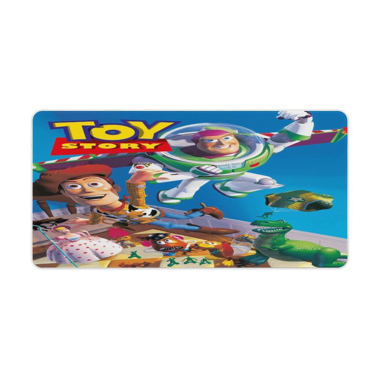 Toy Stor Mouse Pad with Stitched Edge Desk Mat Keyboard Pad for Laptop ...