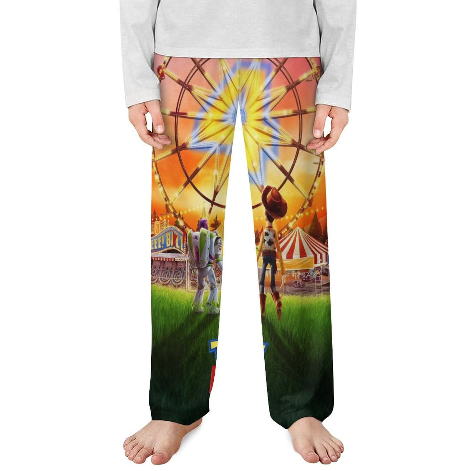 Toy Stor Pajama Pants Long Sleep Pant Pajama Bottoms Drawstring Waist ...