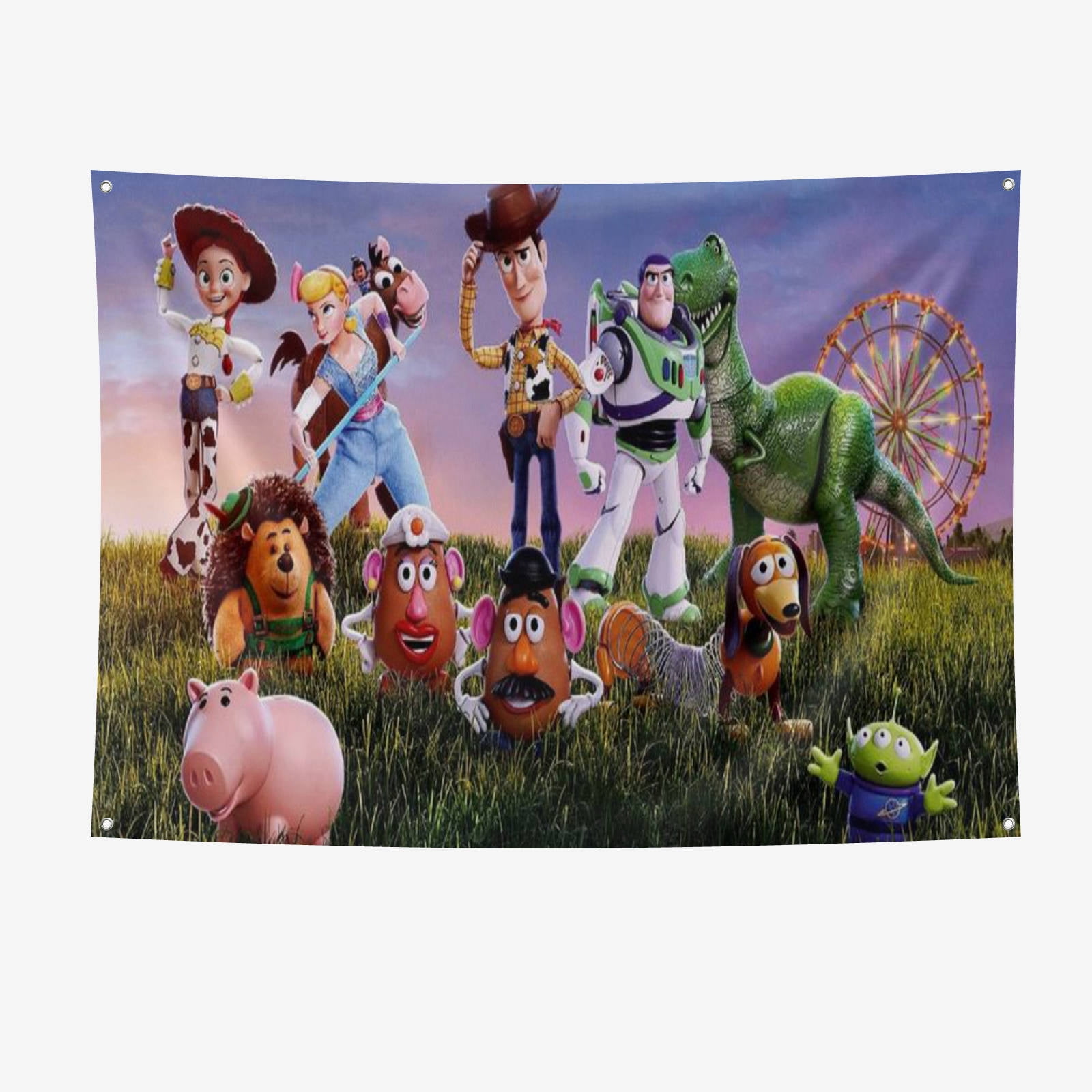 Toy Story Party Supplies Festival Backdrop Party Banner 7x5ft 7*5FT For ...