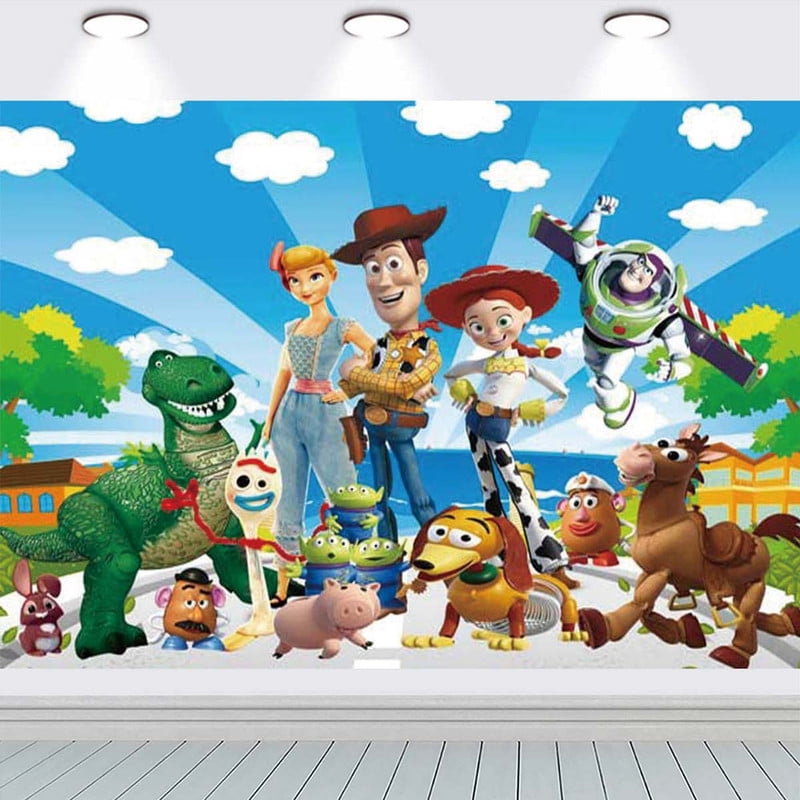 Toy Story Party Supplies for Photography Taspestry Birthday Decorations ...