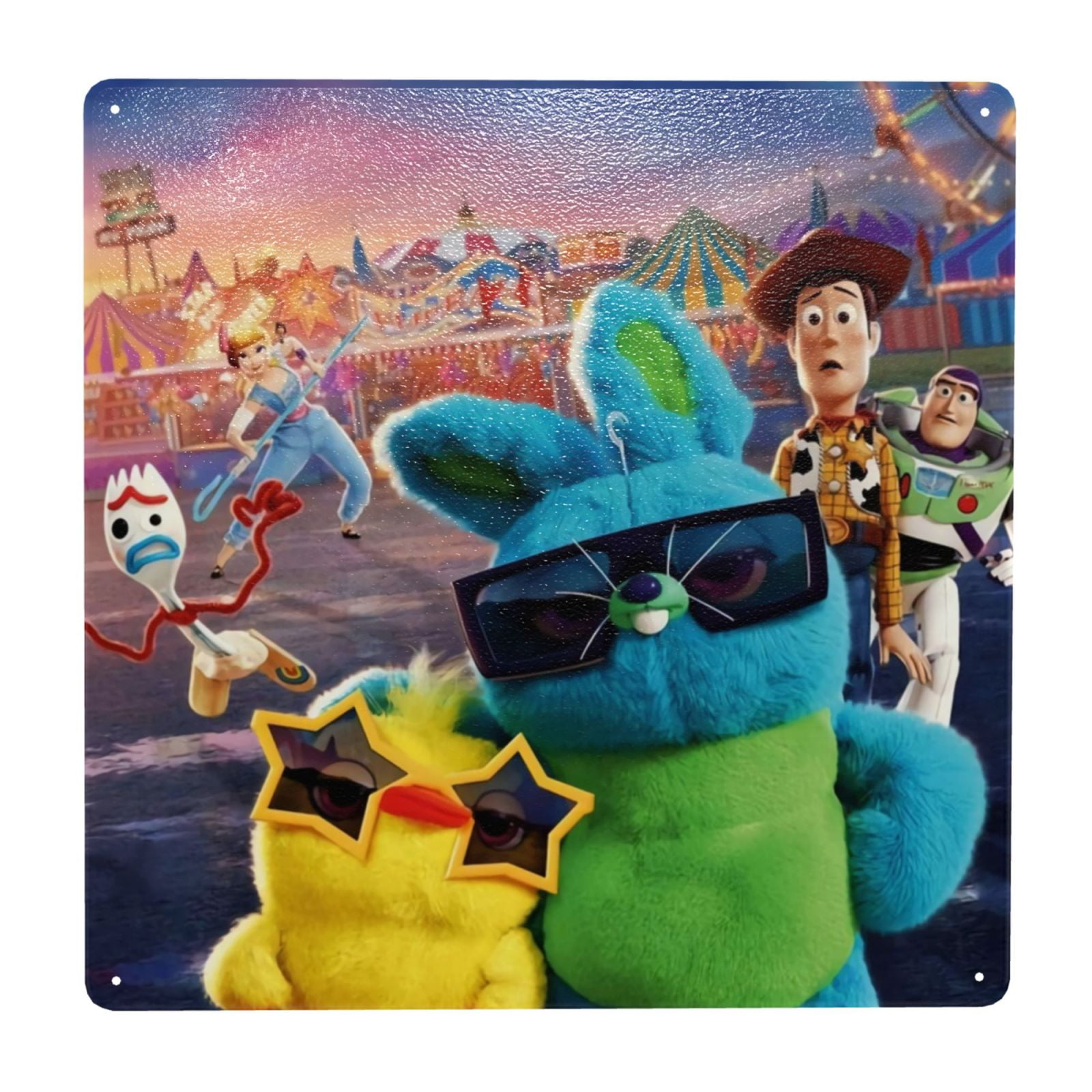 Toy Story Pintura Impresa En Estaño, Decoración De Pared Para El Hogar (12x 12in) - Walmart.com