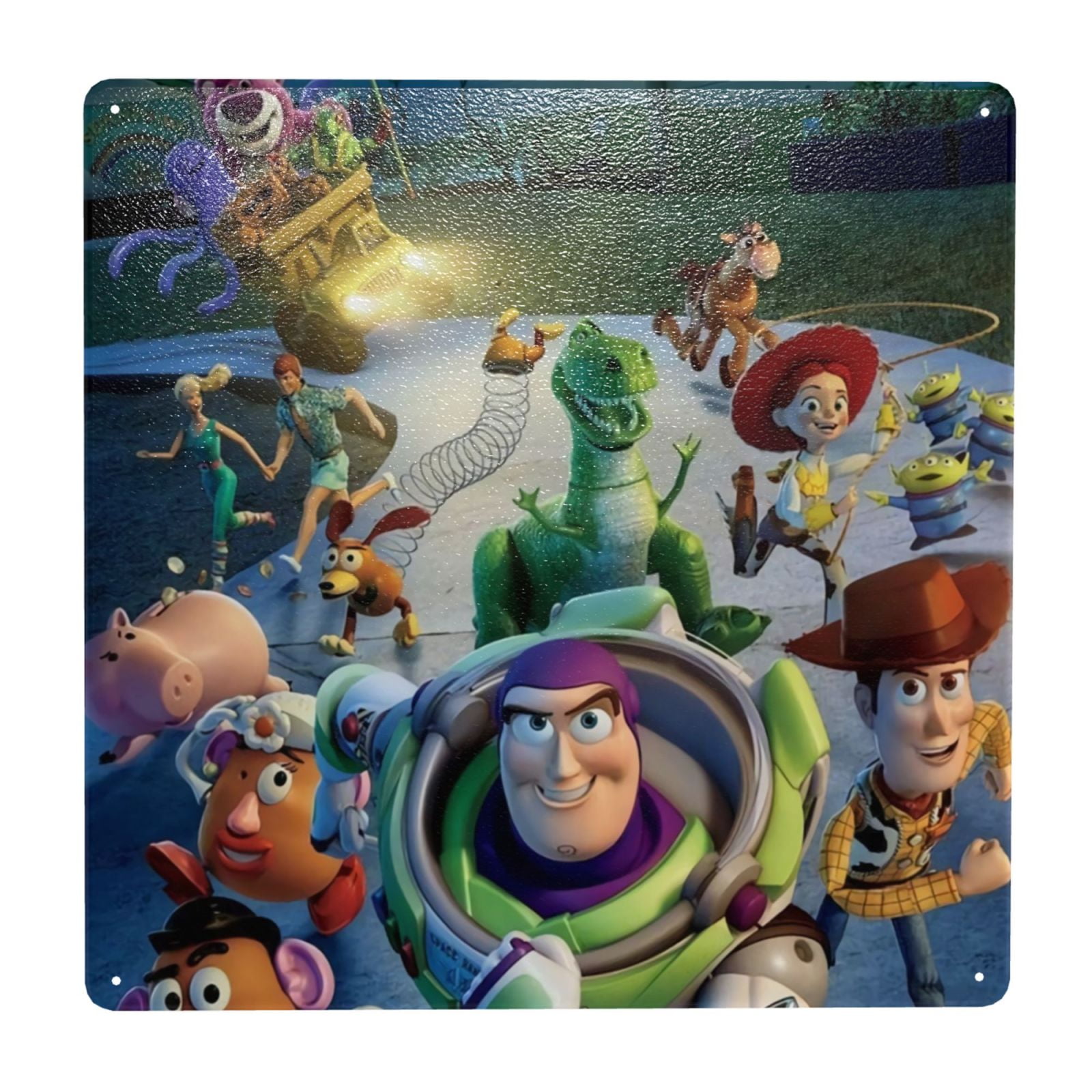 Toy Story Pintura Impresa En Estaño, Decoración De Pared Para El Hogar (12x 12in) - Walmart.com