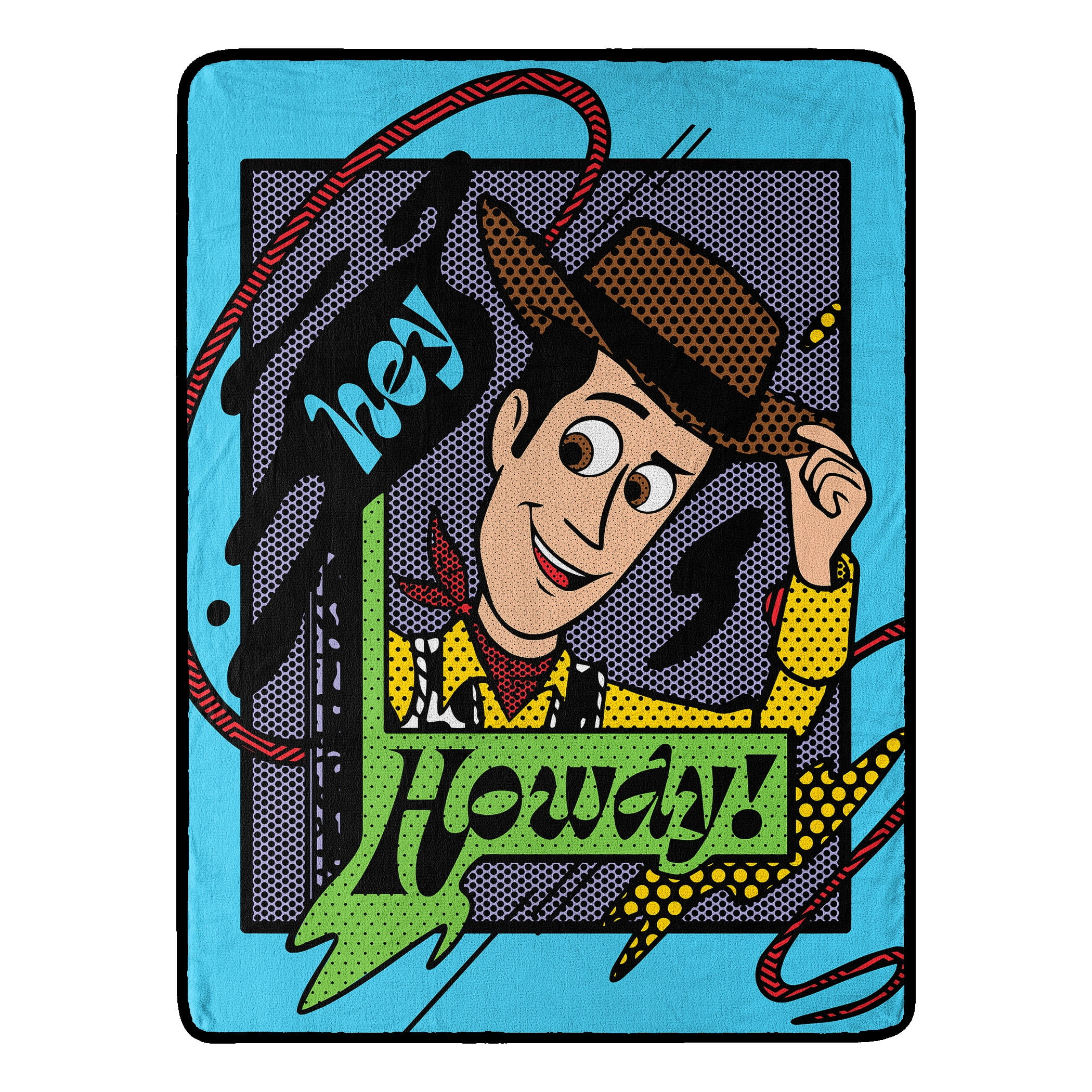 Toy Story Pop Art Woody Kids Micro Raschel Throw Blanket - Walmart.com