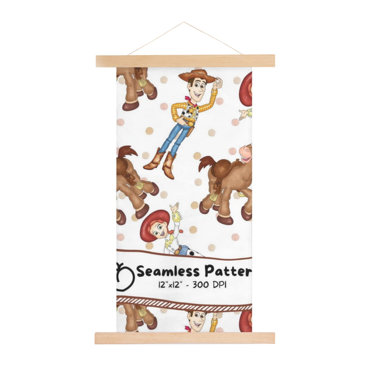 Toy Story Poster Genshin Hanging Scroll Cartoon Comic Decorative Scroll ...