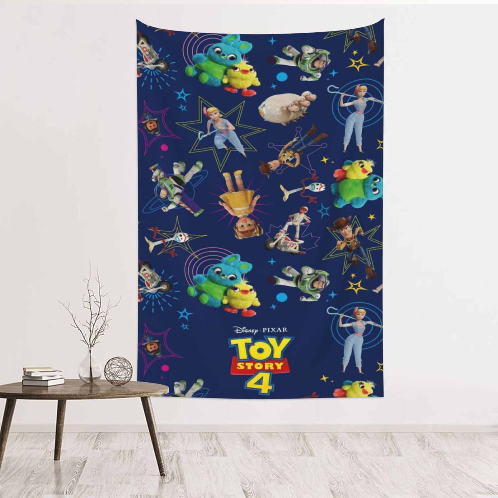 Toy Story Printed Tapestry For Indoor And Outdoor Use Living Room Party ...