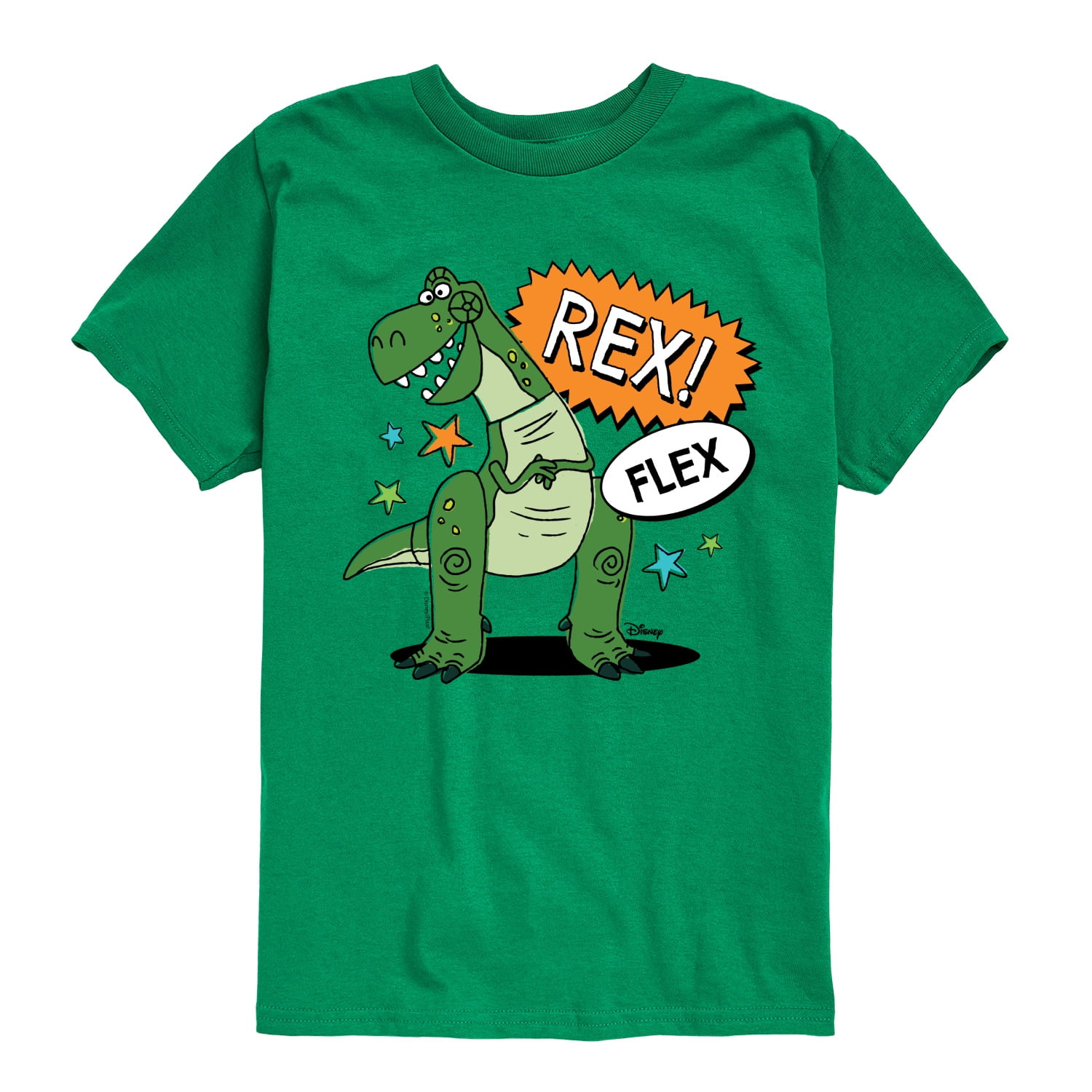 Toy Story - Rex Flex - Toddler & Youth Short Sleeve Graphic T-Shirt ...