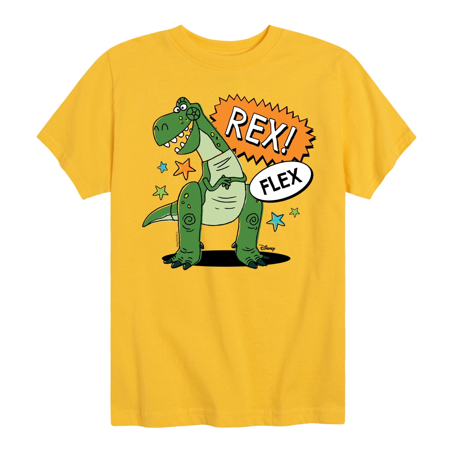 Toy Story - Rex Flex - Toddler & Youth Short Sleeve Graphic T-Shirt ...