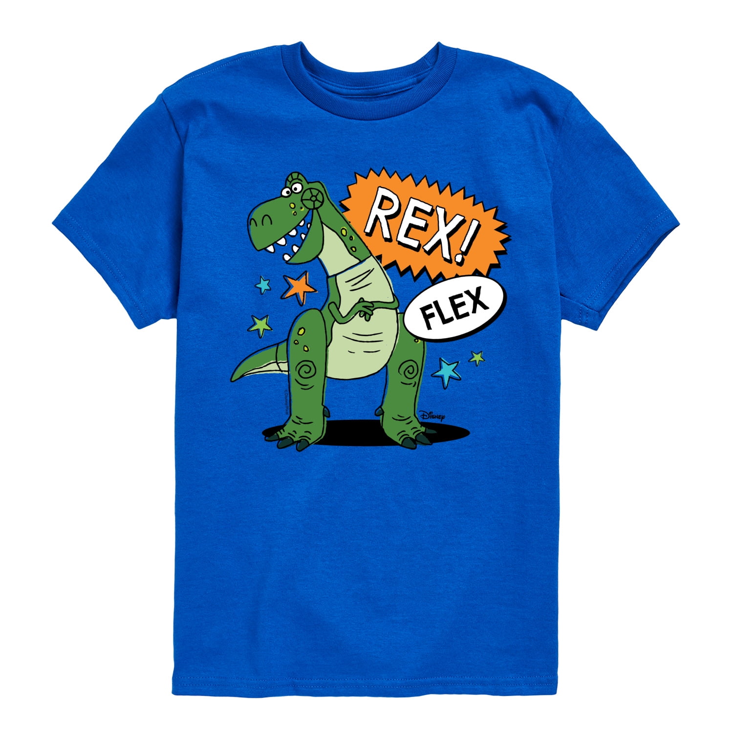 Toy Story - Rex Flex - Toddler & Youth Short Sleeve Graphic T-Shirt ...