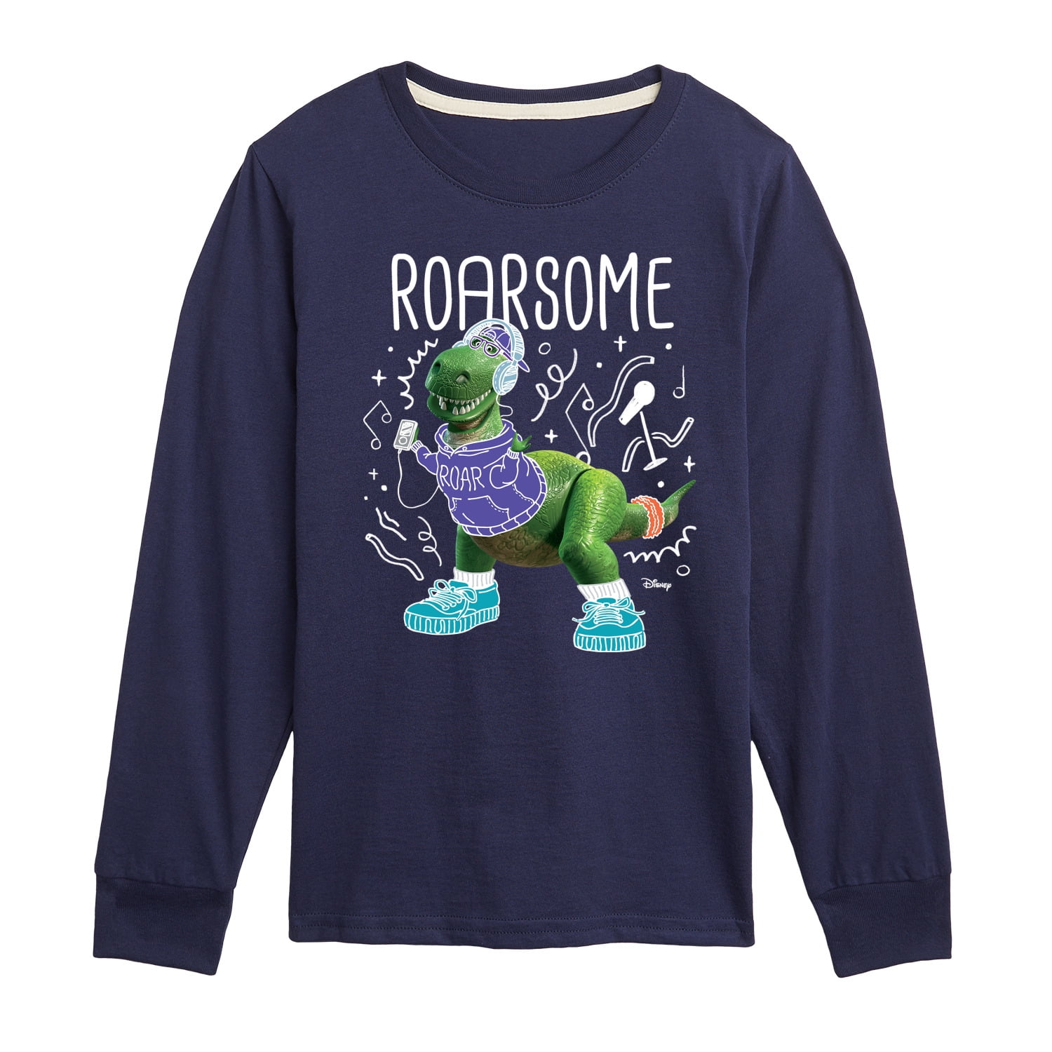 Toy Story - Roarsome - Toddler & Youth Long Sleeve Graphic T-Shirt ...