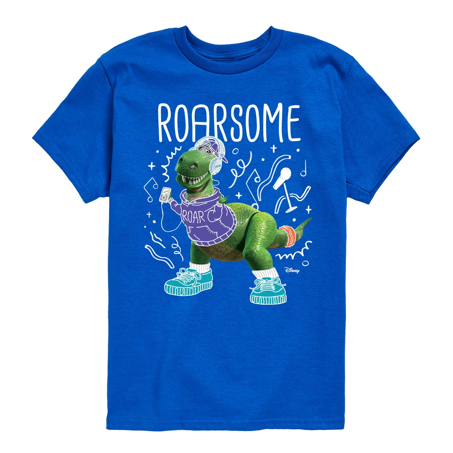 Toy Story - Roarsome - Toddler & Youth Short Sleeve Graphic T-Shirt ...