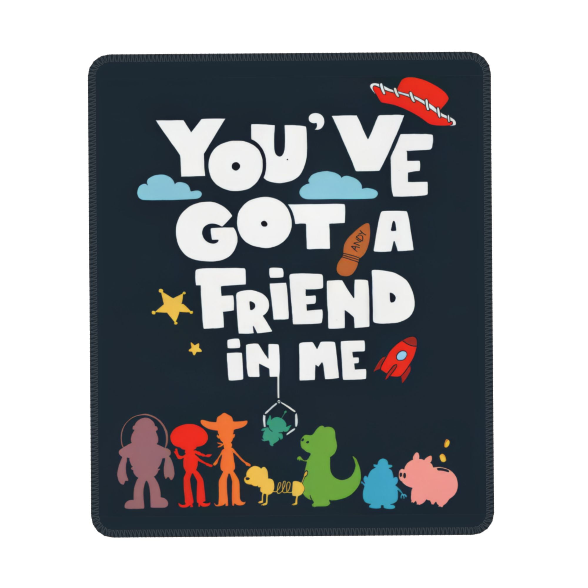 Toy Story Rubber Lock Edge Mouse Pad (Vertical) Office Mouse Pad Home ...