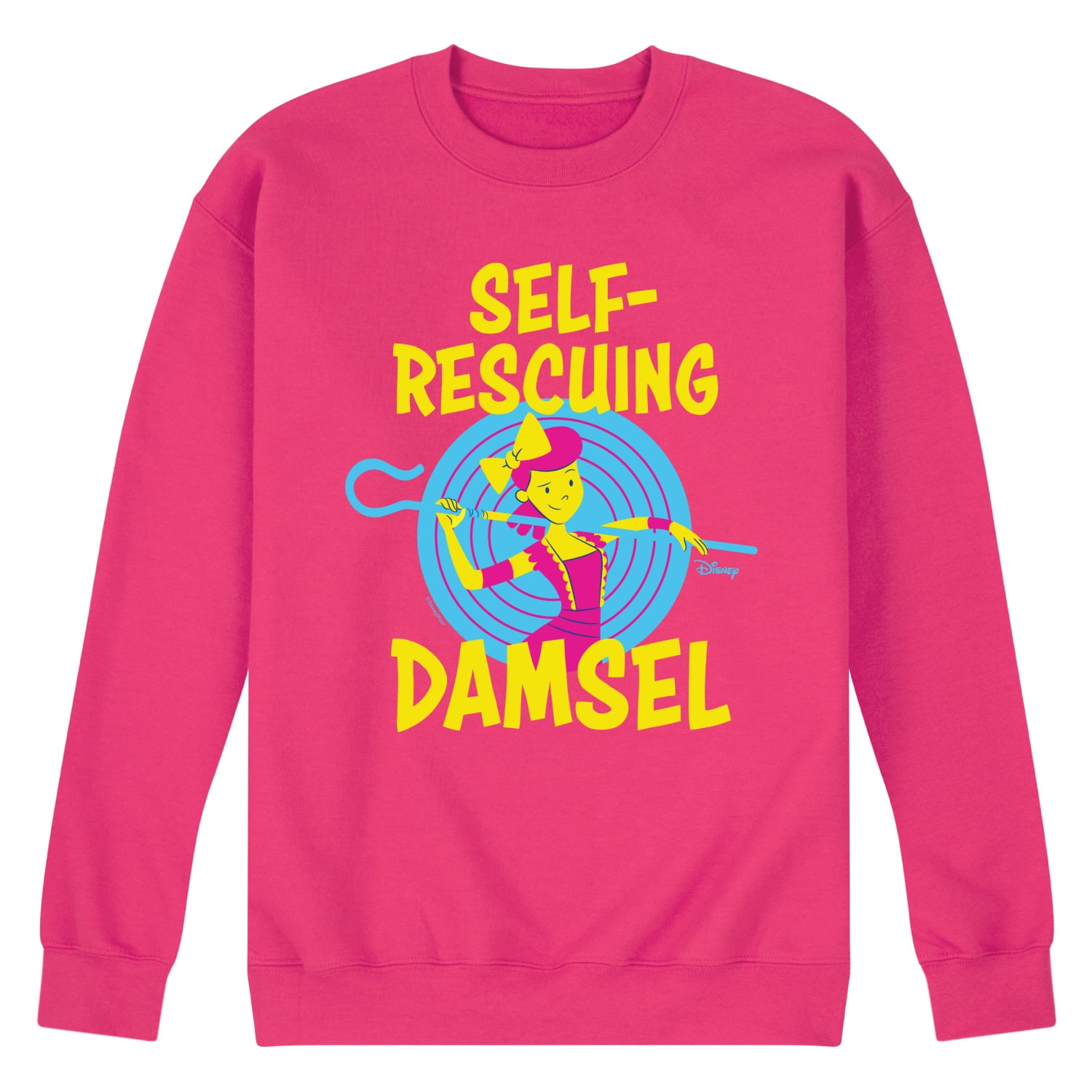 Toy Story - Self Rescuing Damsel - Men's Crew Neck Fleece Pullover ...