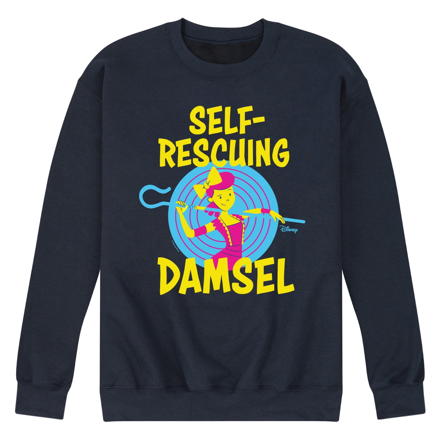 Toy Story - Self Rescuing Damsel - Men's Crew Neck Fleece Pullover ...
