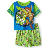 Toy Story 4 Toddler Boy Cotton Knit Pajamas, 4-Piece Set, Sizes 2T-4T ...