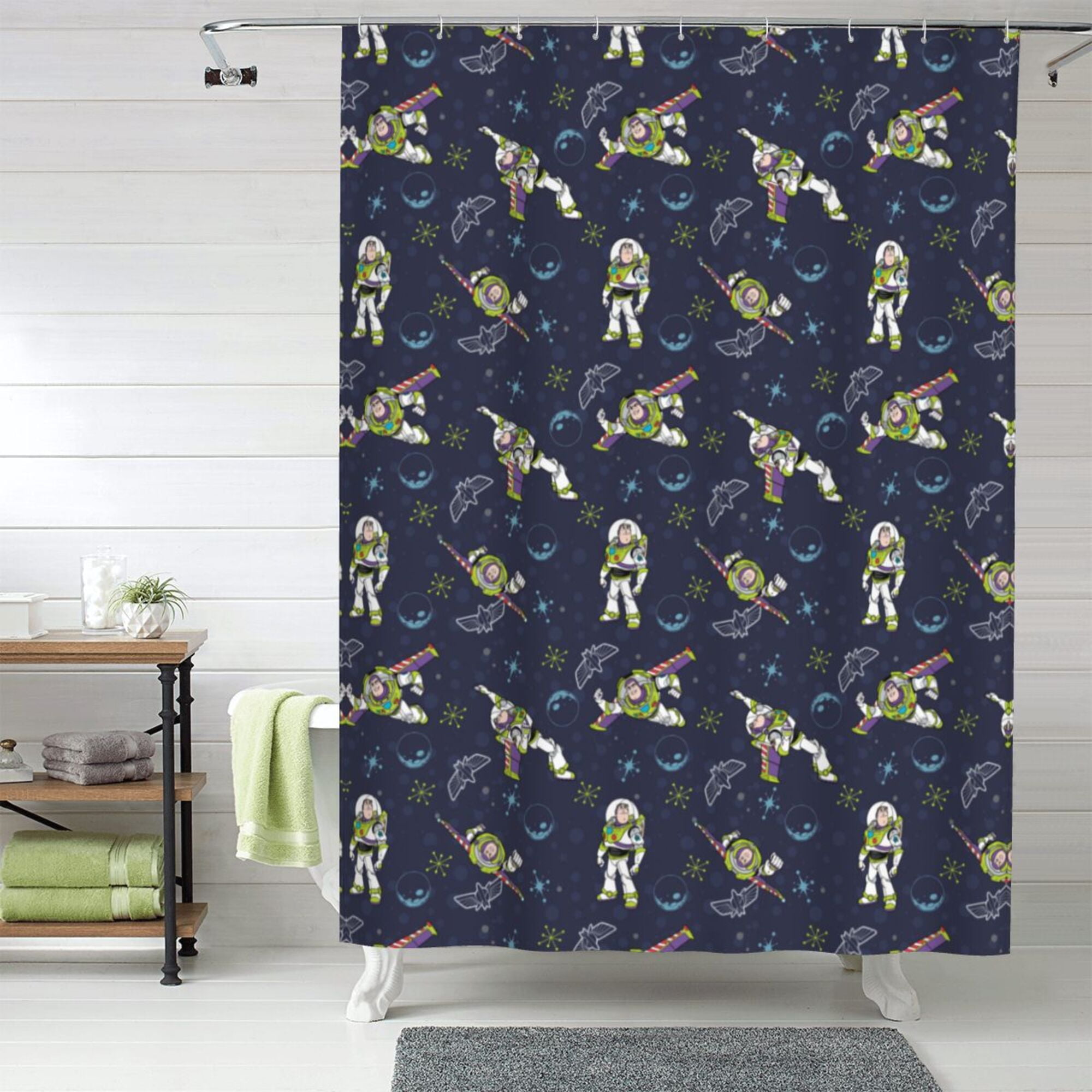 Toy Story Shower Curtain, 60 x 72 inch Waterproof Fabric Shower ...