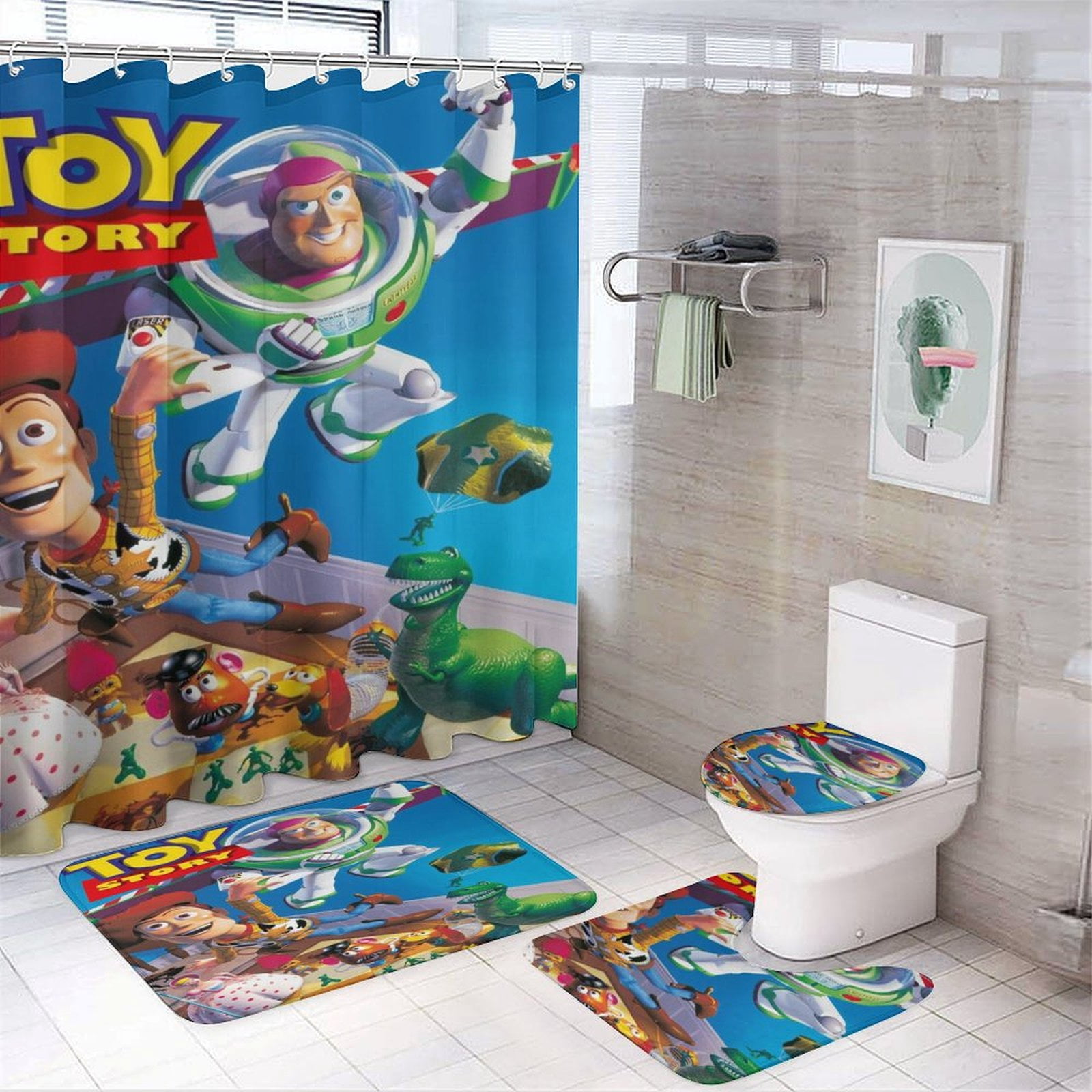 Toy Story Bathroom Set
