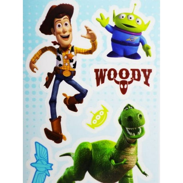 13in Disney Toy Story Stickers Disneys Toy Story Reusable Decals ...