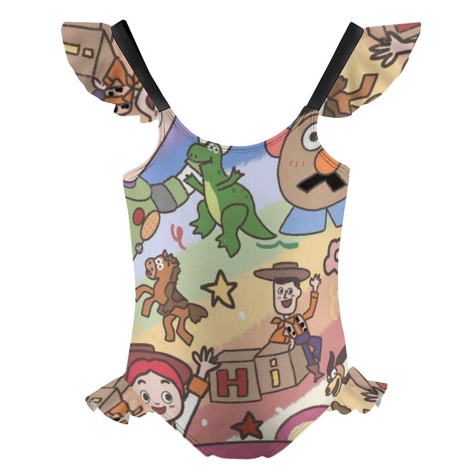 Toy Story Swimsuit Anime Cute for Girls Gift 6-7Y（110cm） Toy Story ...