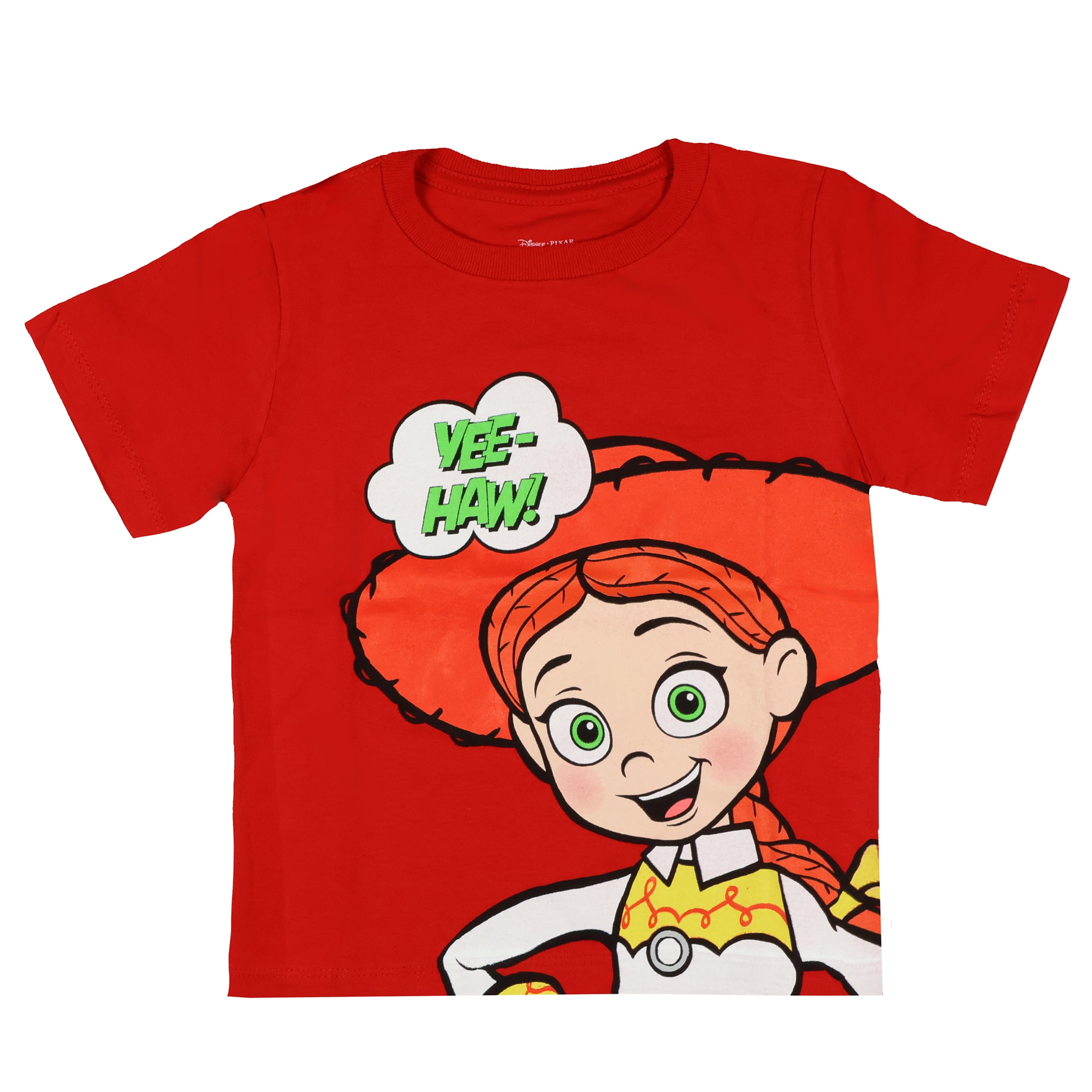 Toy Story T-Shirt Toddlers Jessie Yee-Haw Short Sleeve Graphic Tee ...