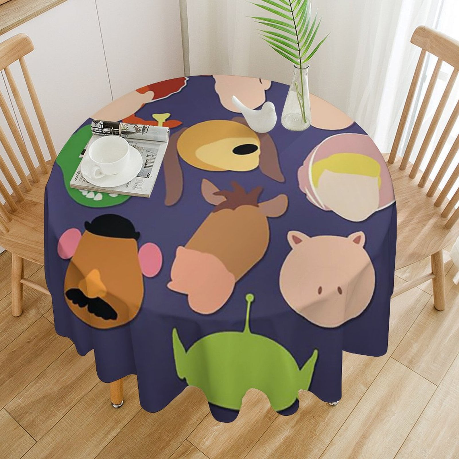 Toy Story Tablecloth Anime for Dining Table Picnic Gift 50x50in Toy ...