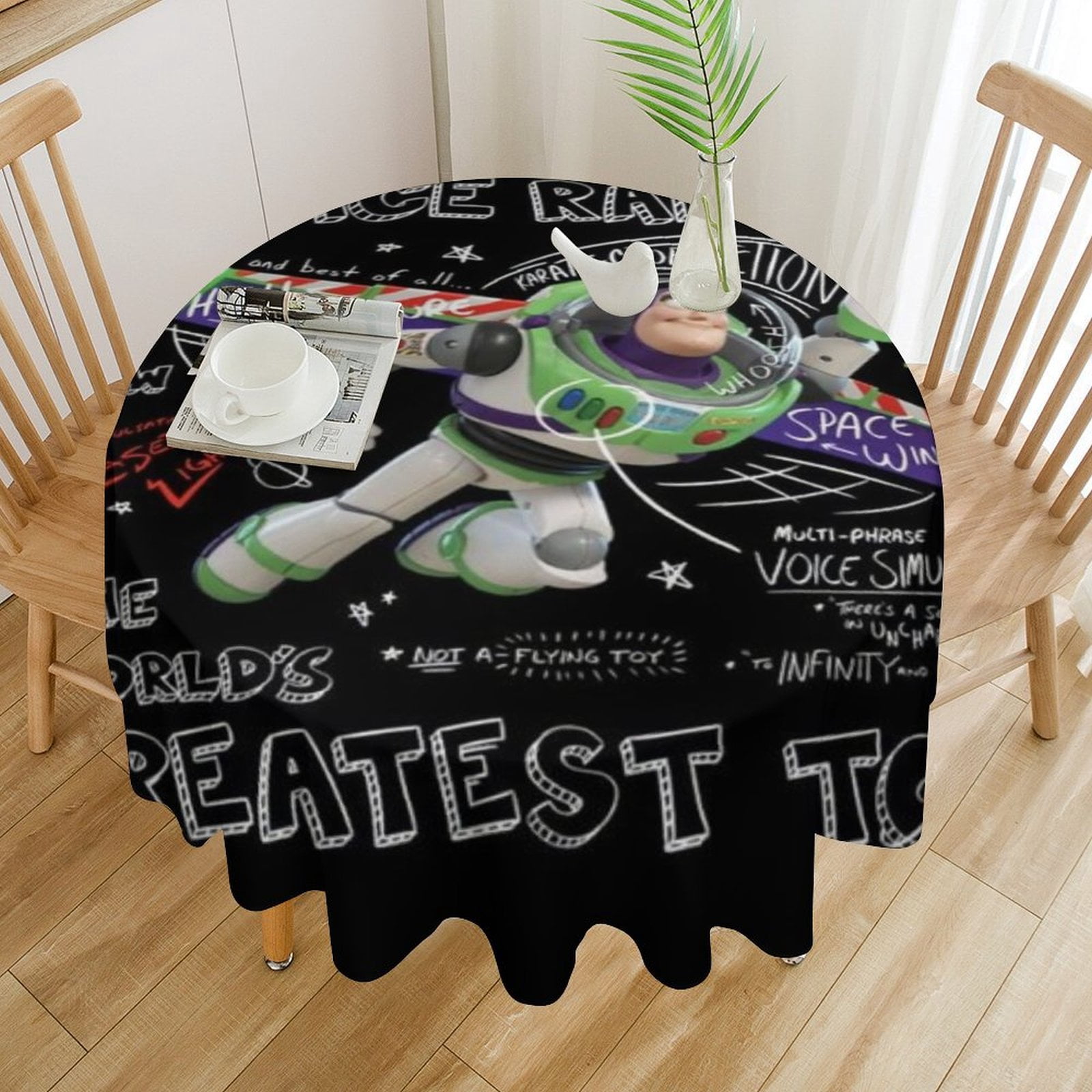 Toy Story Tablecloth Anime for Dining Table Picnic Gift 60x60in Toy ...