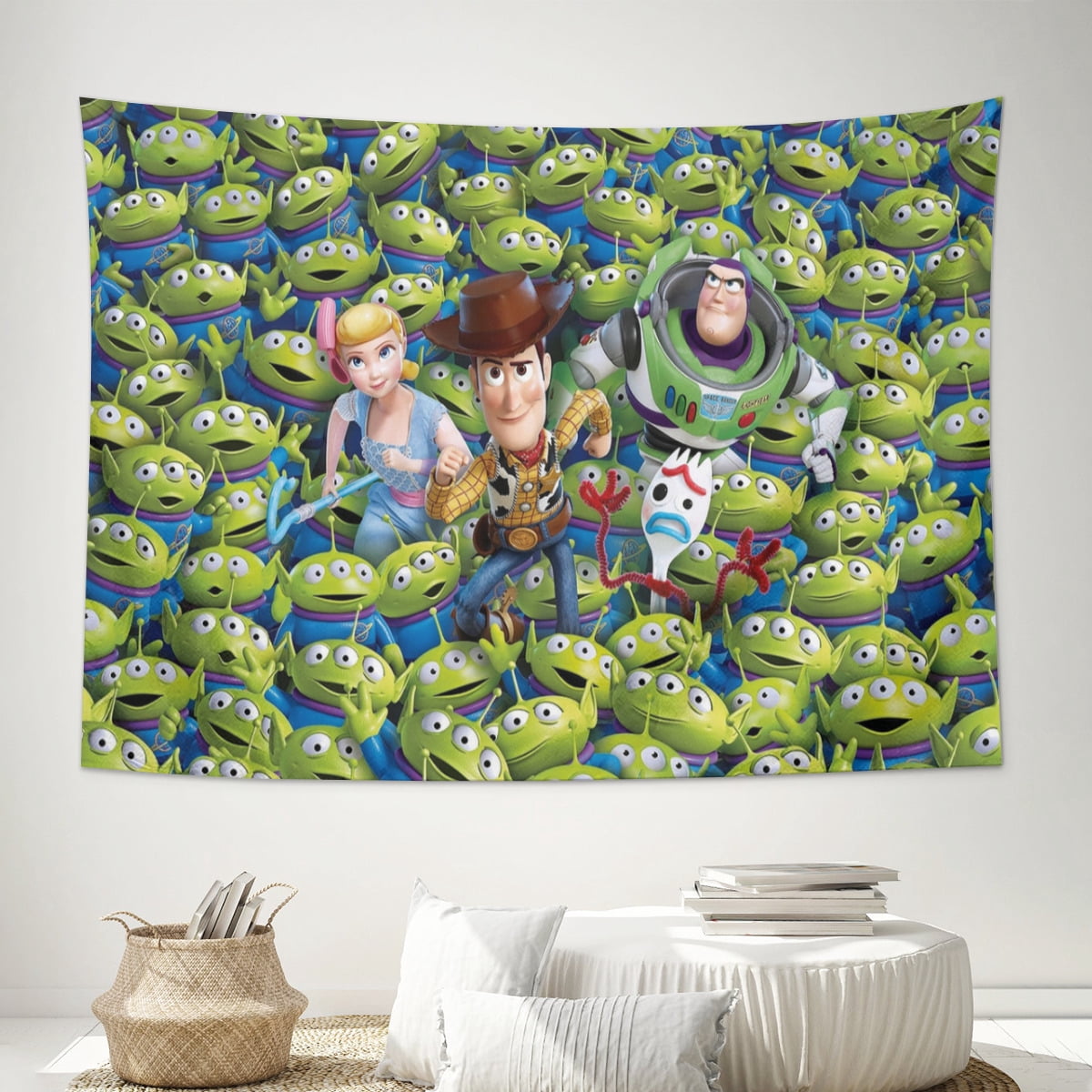 Toy Story Tapestry 60x40 Inch Cartoon Wall Hanging Anime Tapestry for ...