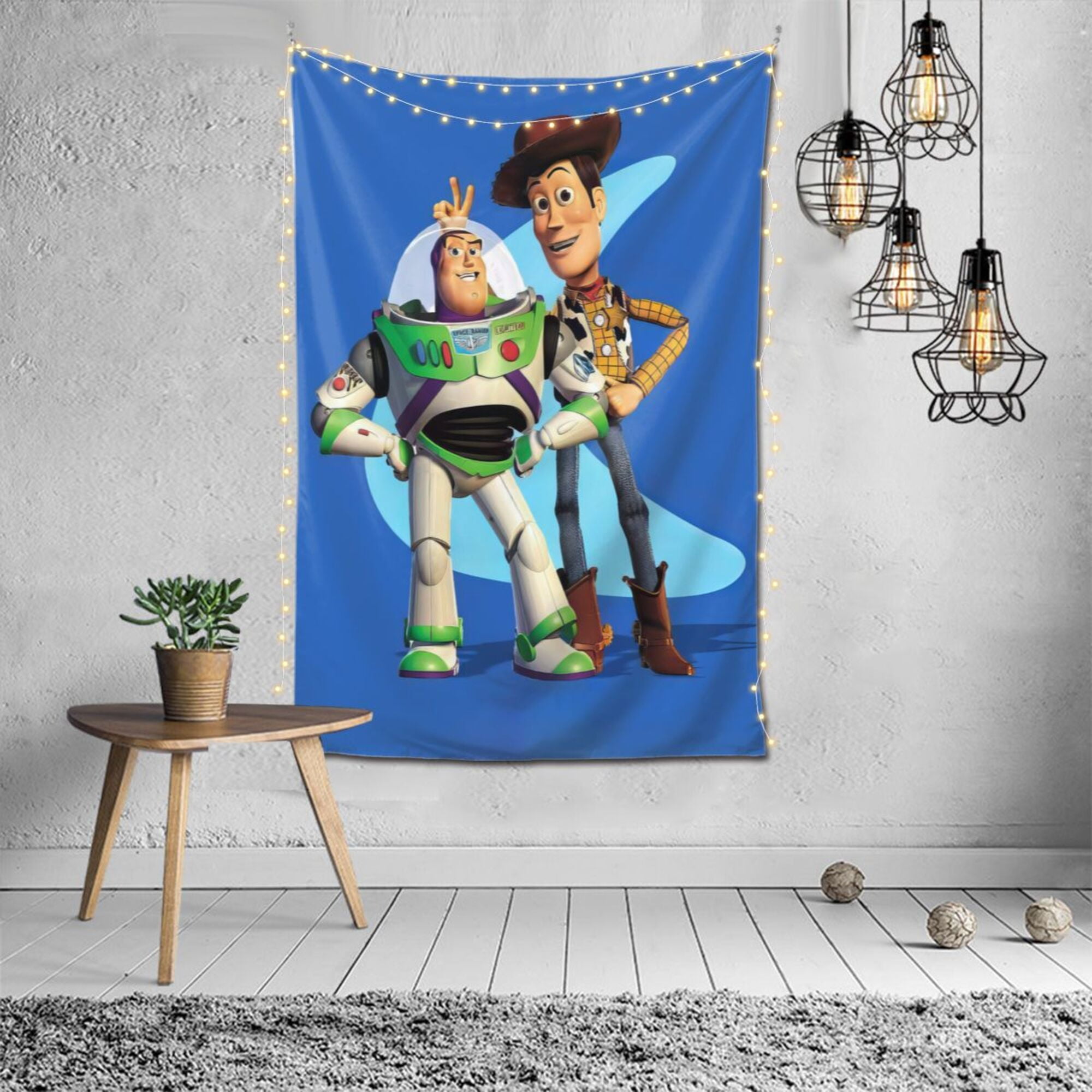 Toy Story Tapestry Aesthetic Cute Room Decor Tapestry Birthday ...